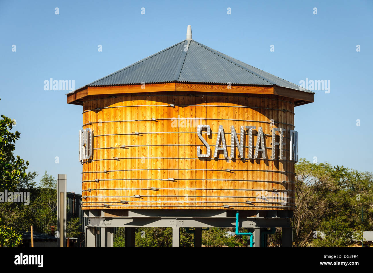 Torre dell'acqua santa fe railyard immagini e fotografie stock ad alta ...