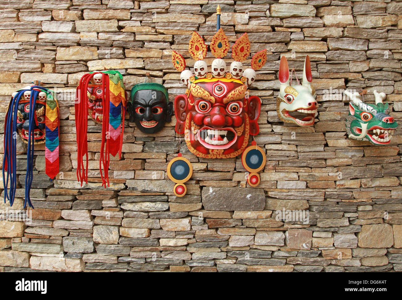 Maschere di bhutan immagini e fotografie stock ad alta risoluzione - Alamy