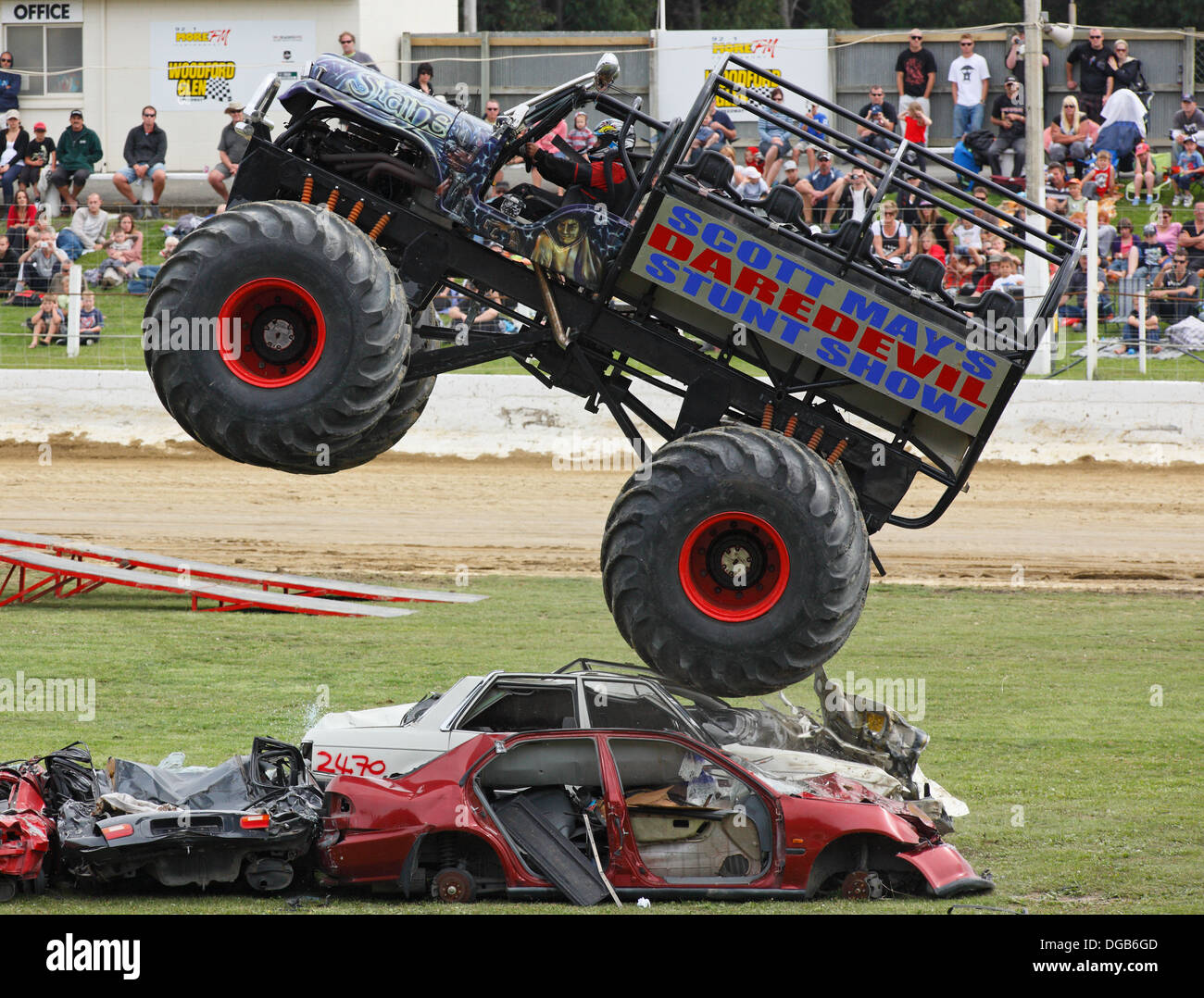 Daredevil stunt show immagini e fotografie stock ad alta risoluzione ...