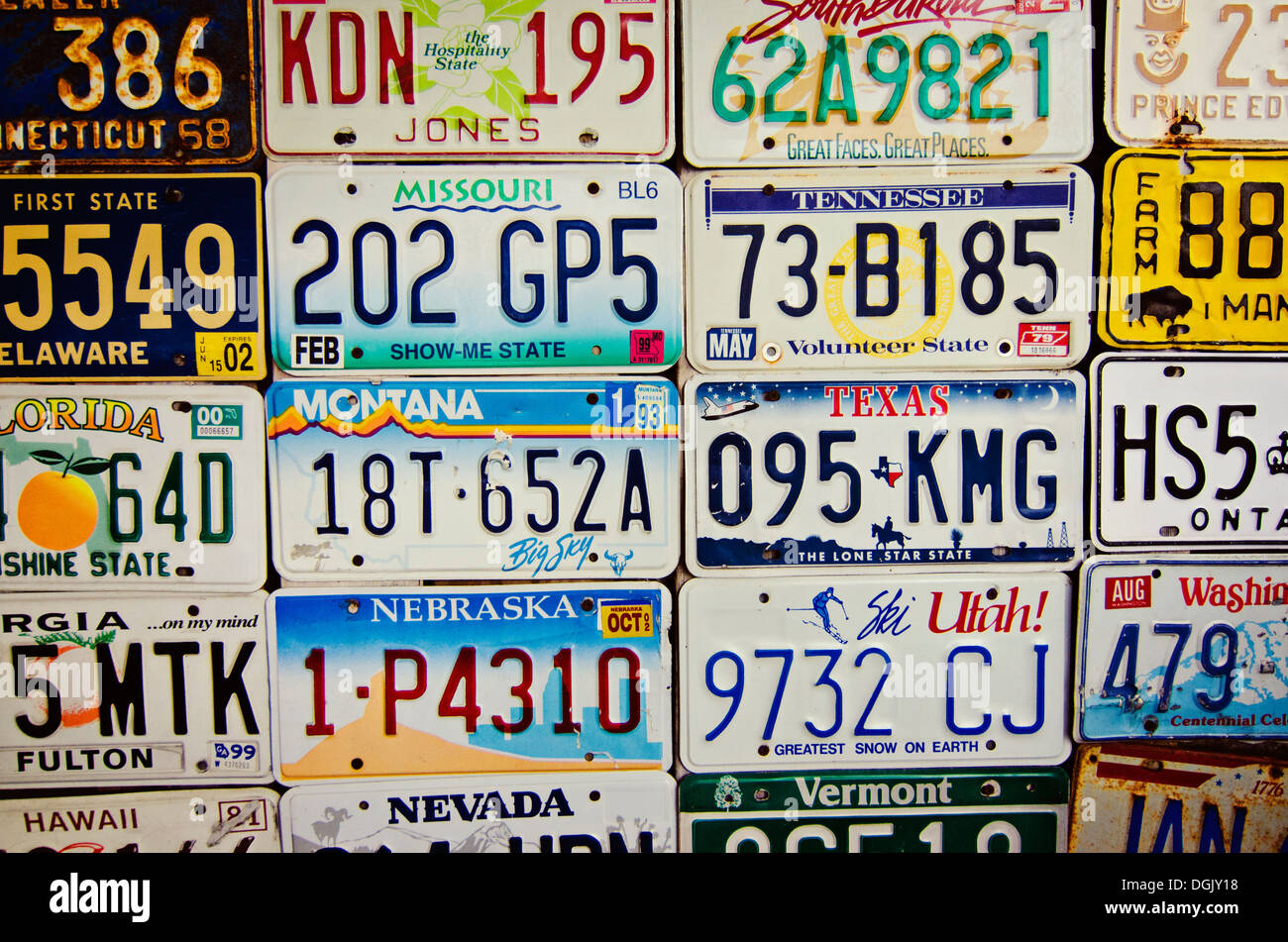 Targhe d'epoca immagini e fotografie stock ad alta risoluzione - Alamy