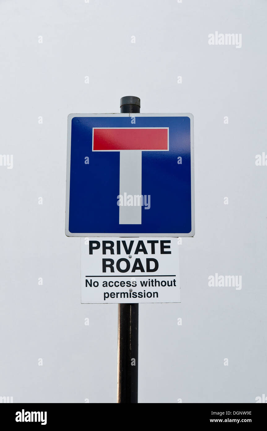 Cartello stradale senza uscita immagini e fotografie stock ad alta ...