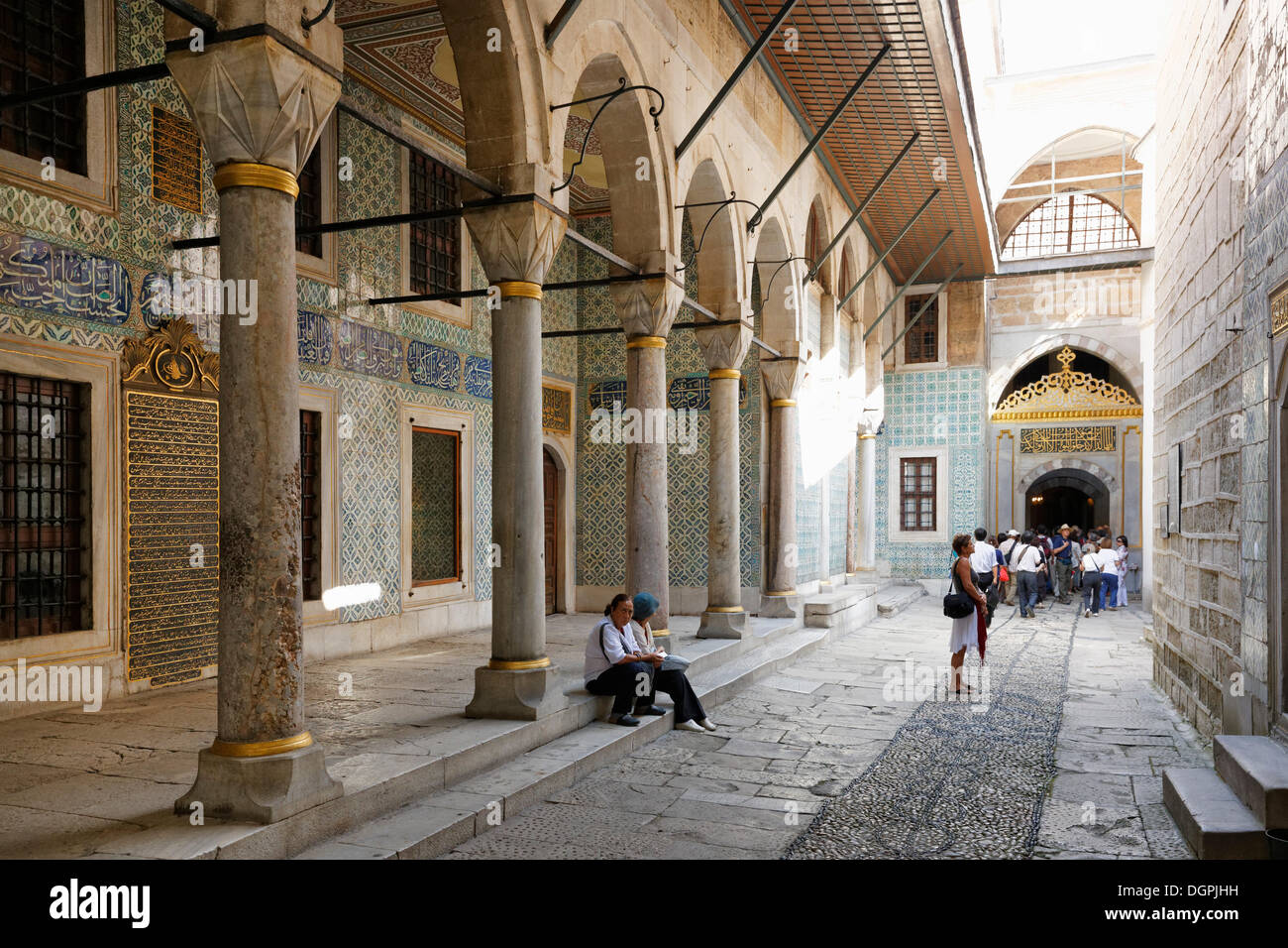 Cortile del nero eunuchi nell'Harem, Palazzo Topkapi Topkapı Sarayı ...
