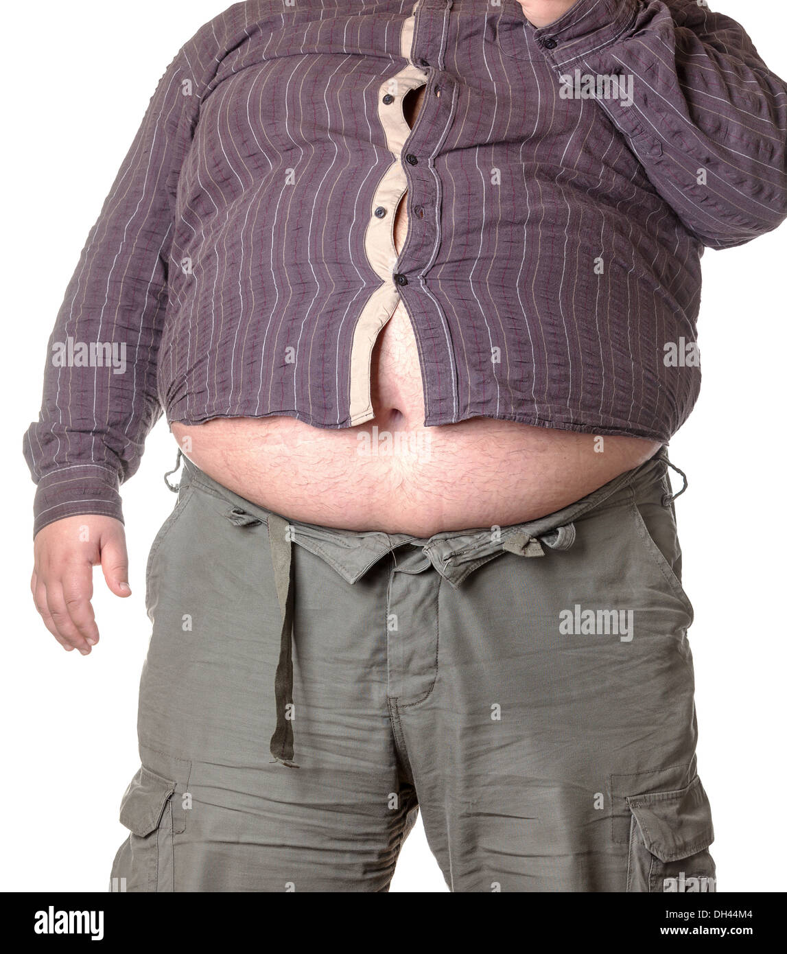 Fat man belly immagini e fotografie stock ad alta risoluzione - Alamy