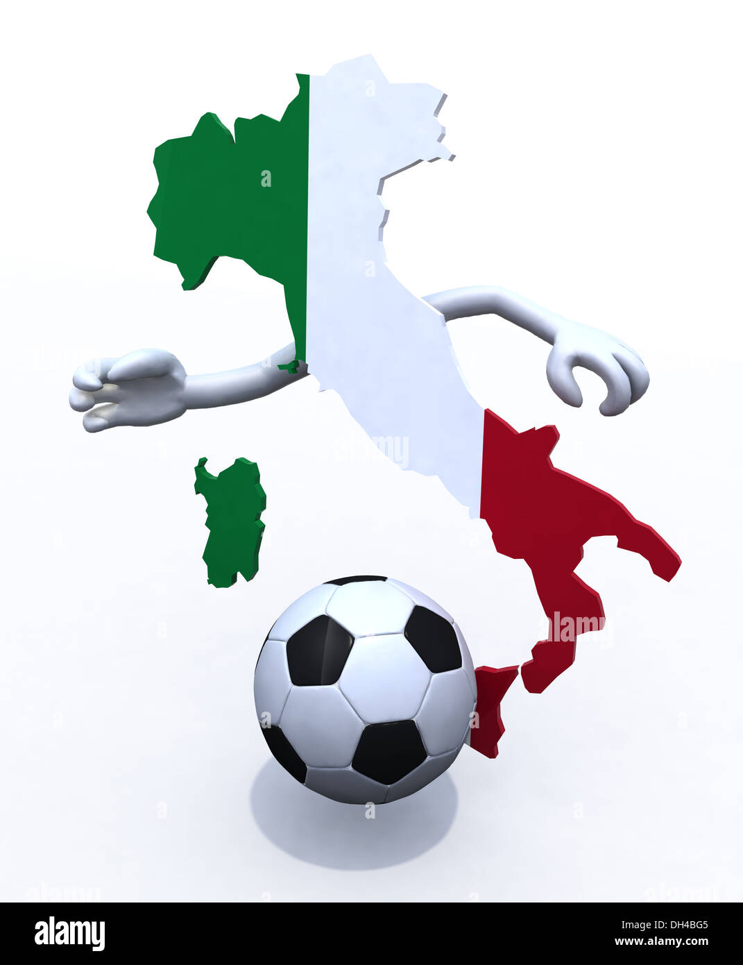 Mappa di italia made in italy immagini e fotografie stock ad alta ...