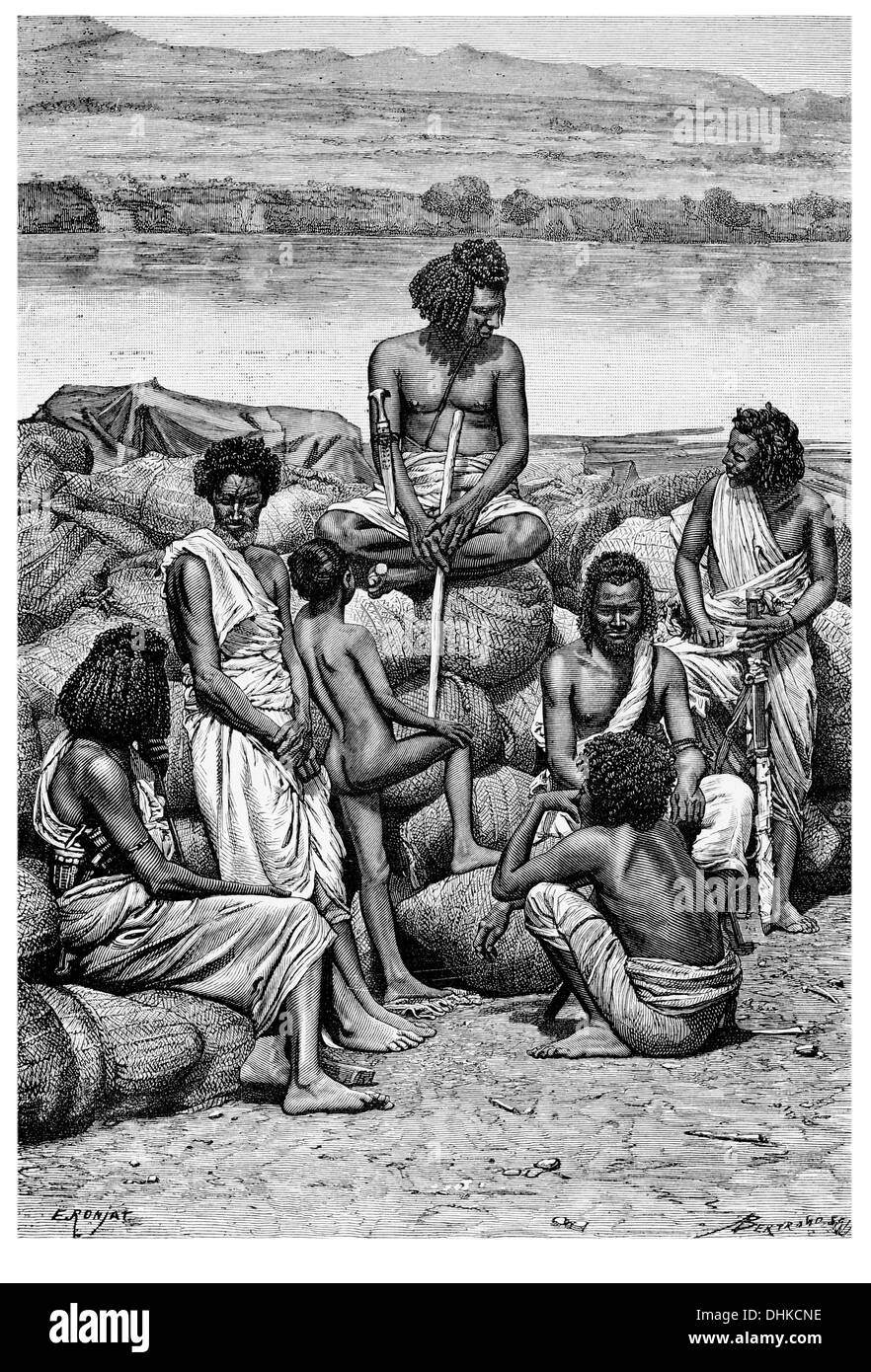 Bisharin antiche tribù sufi musulmani immagini e fotografie stock ad ...