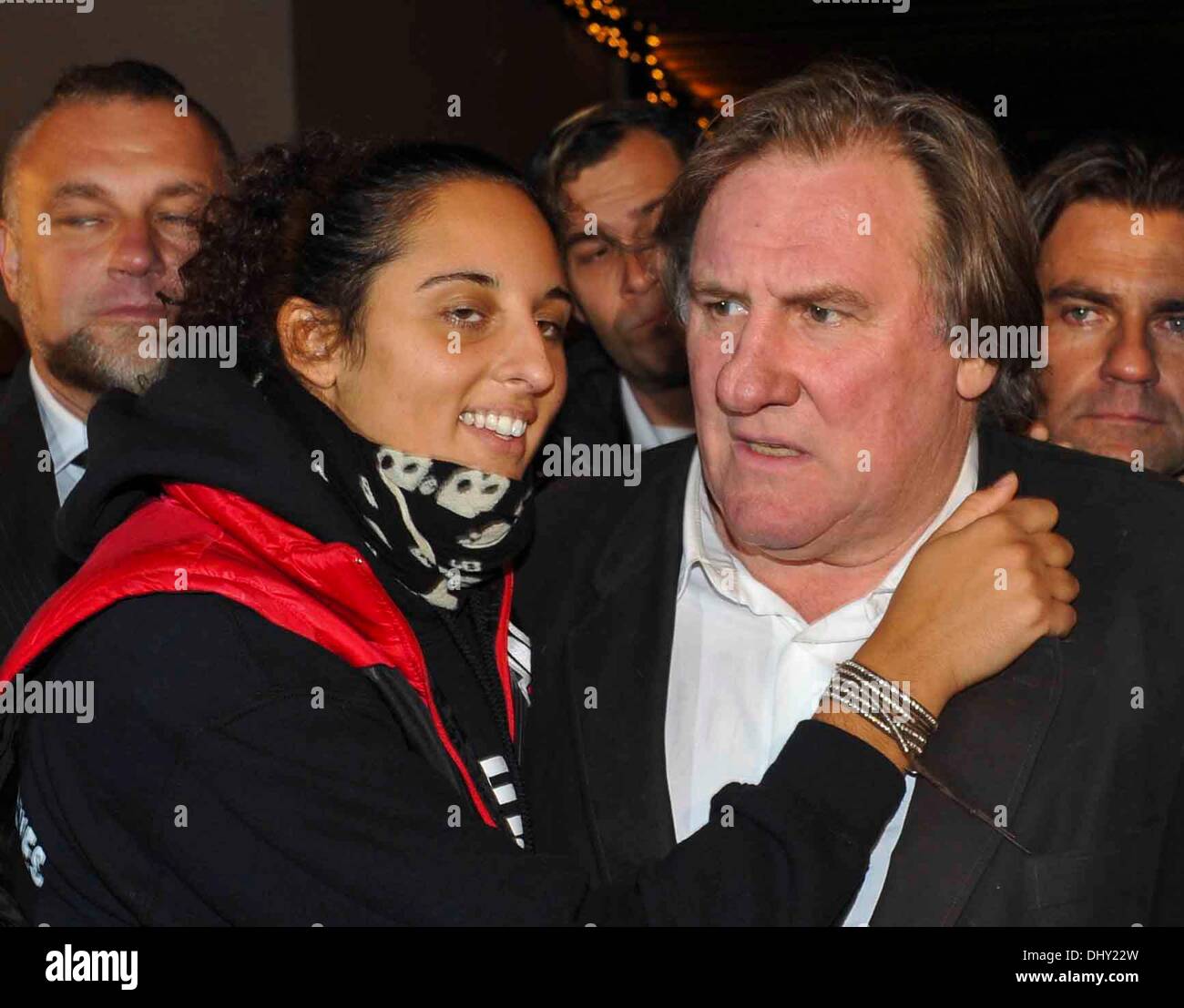 Gerard depardieu and roxanne depardieu immagini e fotografie stock ad alta risoluzione - Alamy