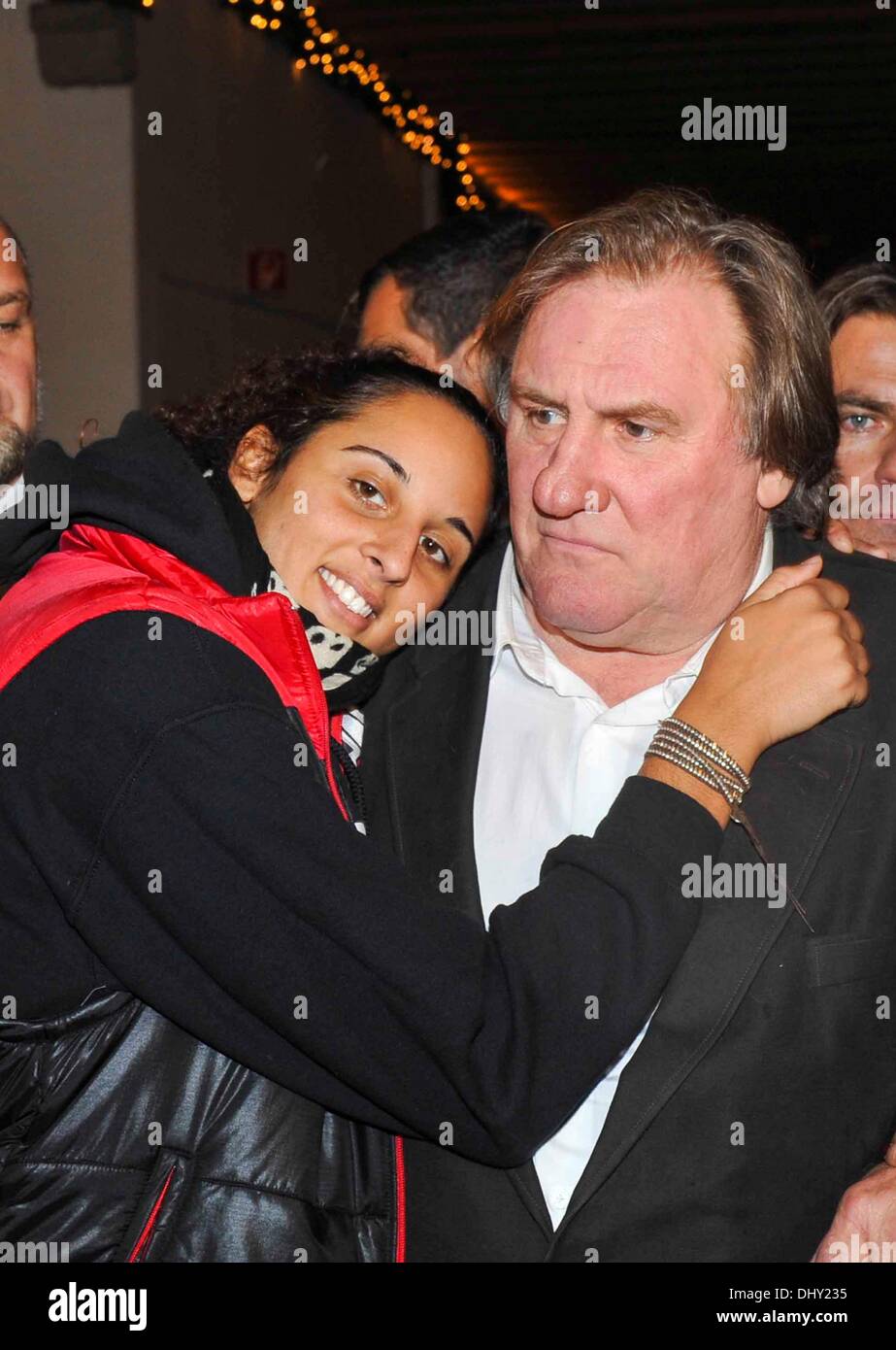 Gerard depardieu and roxanne depardieu immagini e fotografie stock ad alta risoluzione - Alamy