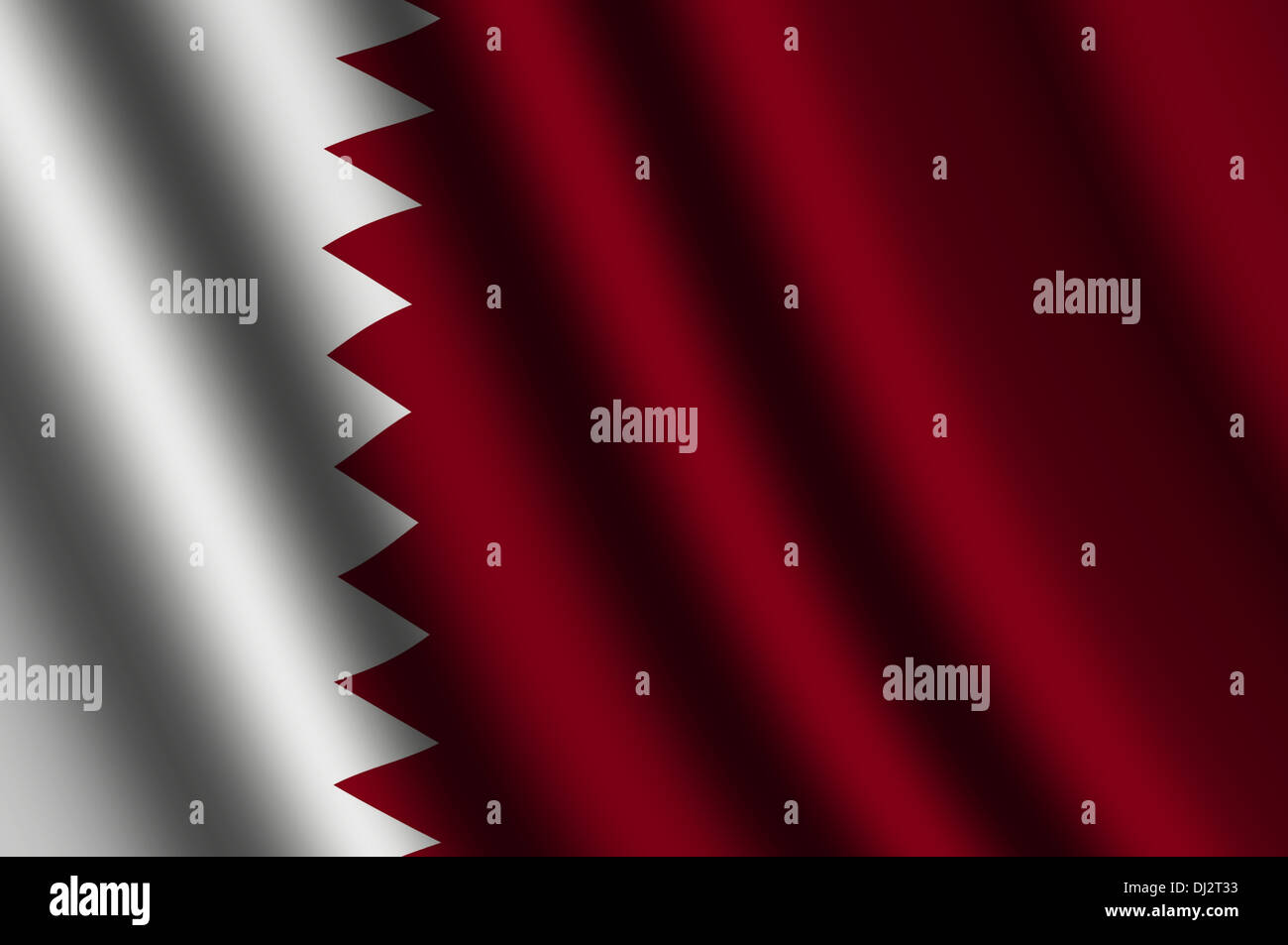 Bandiera qatar immagini e fotografie stock ad alta risoluzione - Alamy