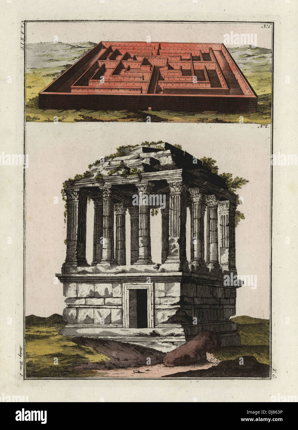 Tomba romana o greca immagini e fotografie stock ad alta risoluzione ...