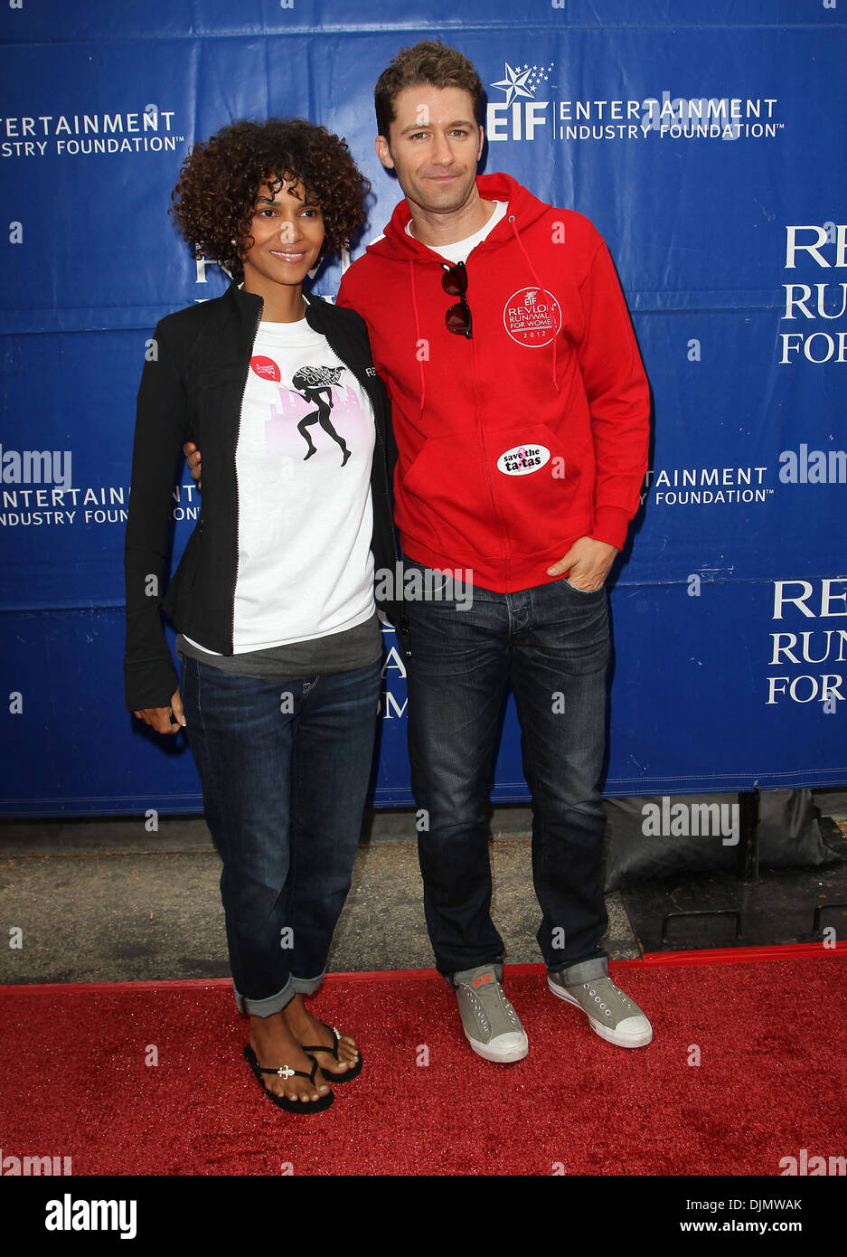 Halle Berry e Matthew Morrison xix annuale di FEI Revlon correre a ...