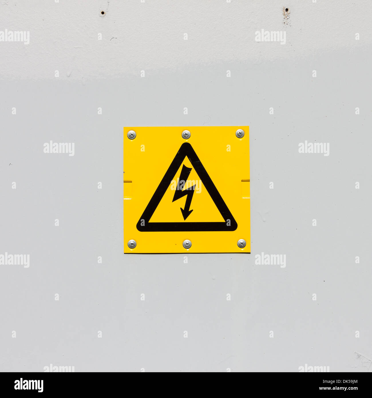 High voltage symbol immagini e fotografie stock ad alta risoluzione - Alamy