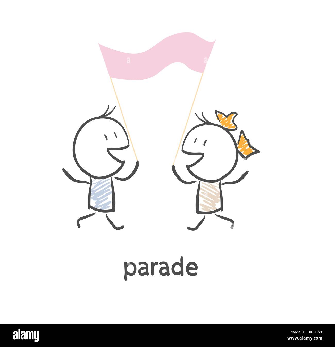 Parata di donne Immagini Vettoriali Stock - Alamy