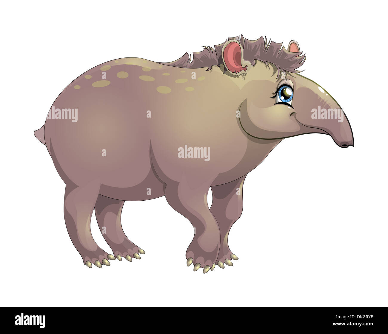 Tapir cartoon Immagini senza sfondo e Foto Stock ritagliate - Alamy