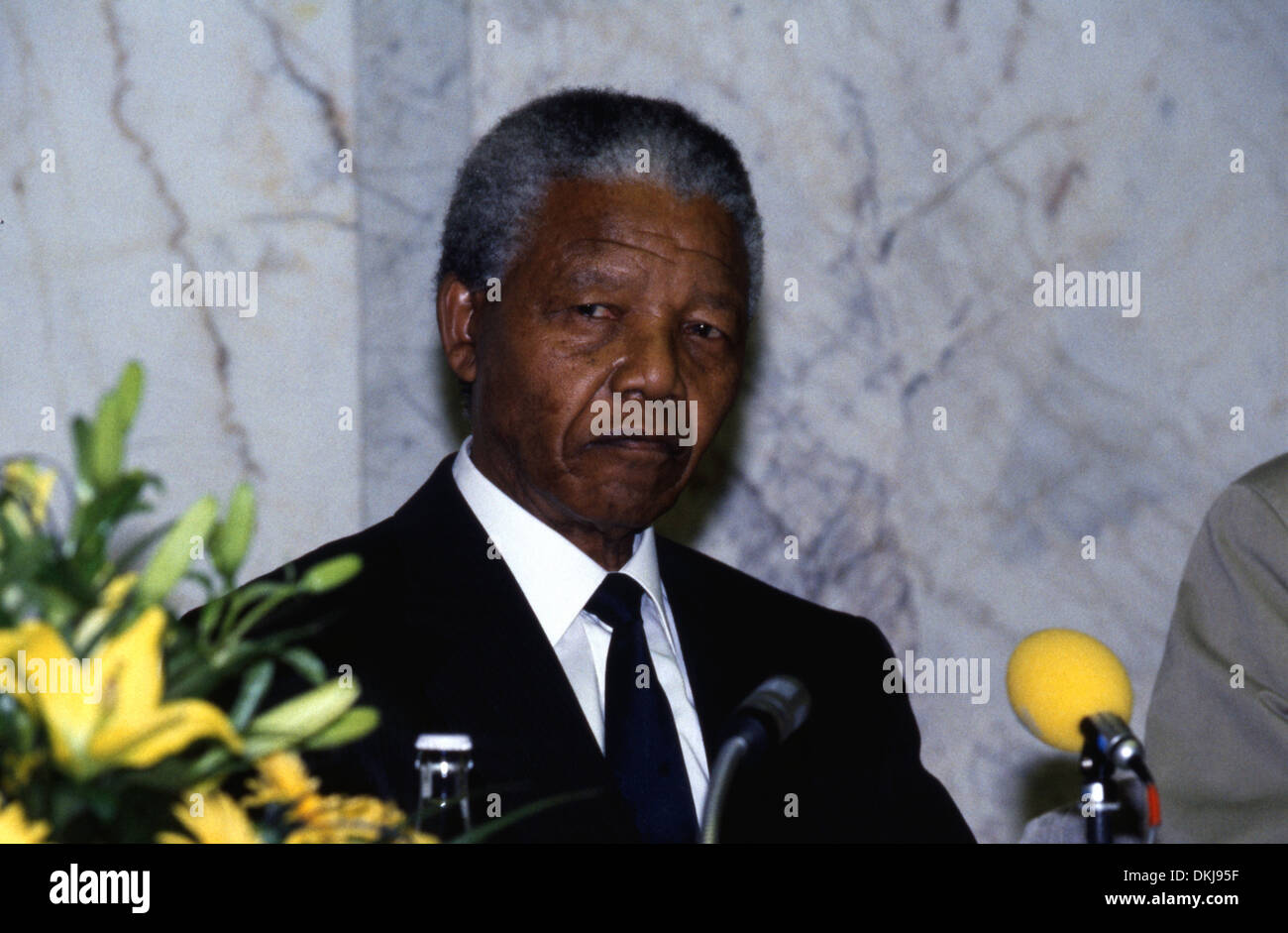 Nelson mandela immagini e fotografie stock ad alta risoluzione - Alamy