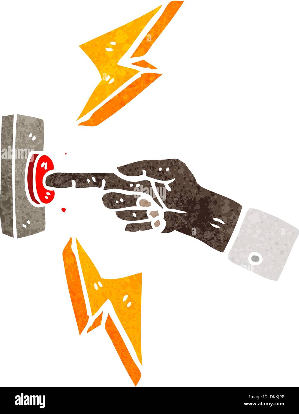 Dito su campanello disegno immagini e fotografie stock ad alta ...