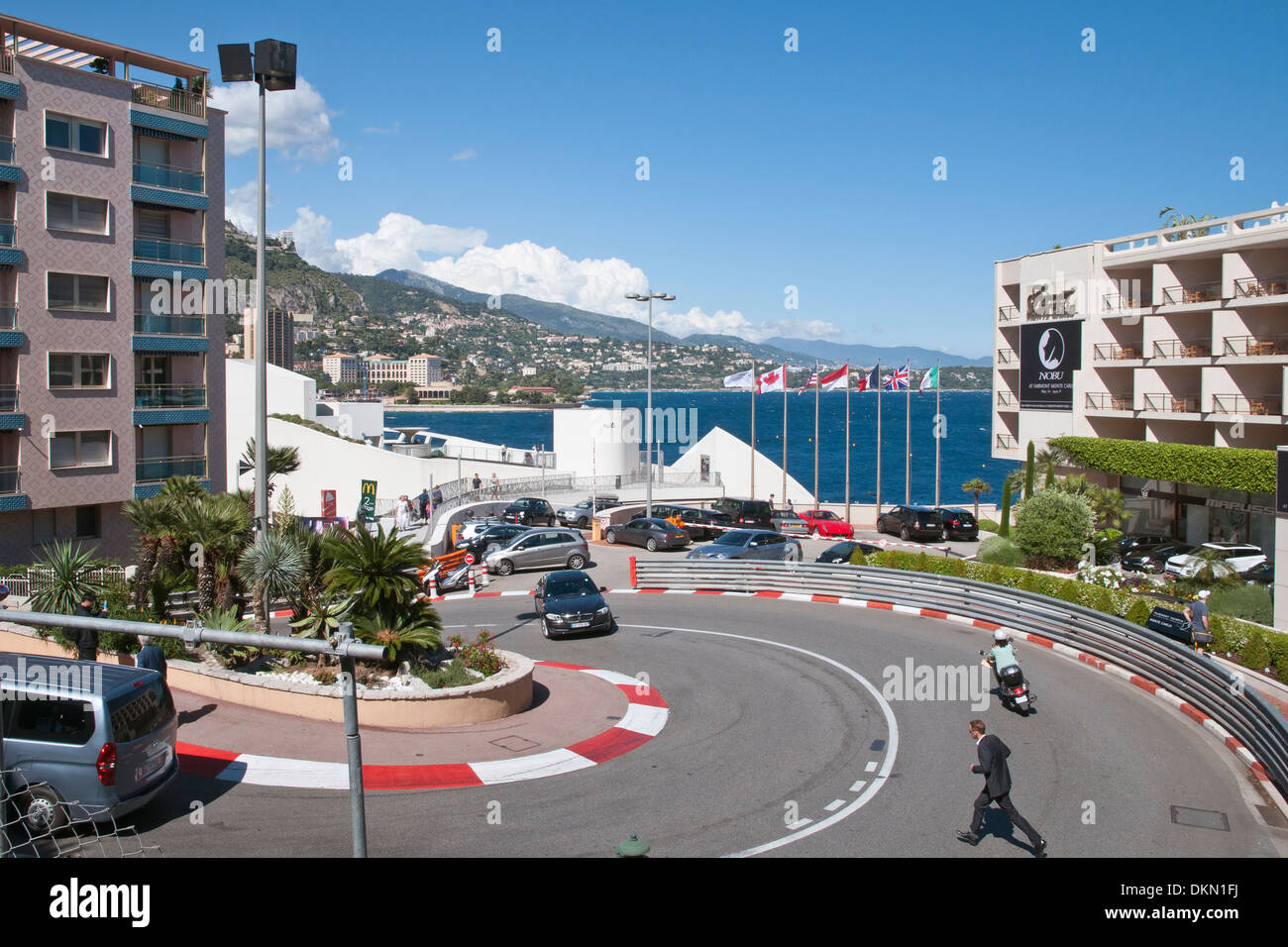 Road signs monte carlo monaco immagini e fotografie stock ad alta ...