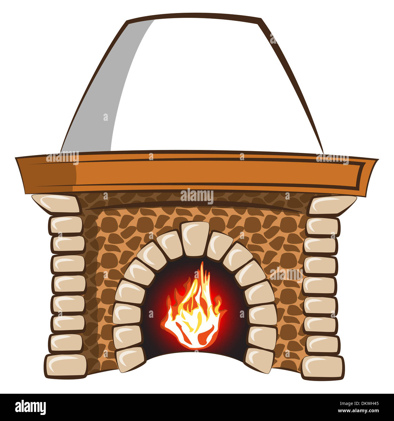 Caminetto acceso immagini e fotografie stock ad alta risoluzione - Alamy