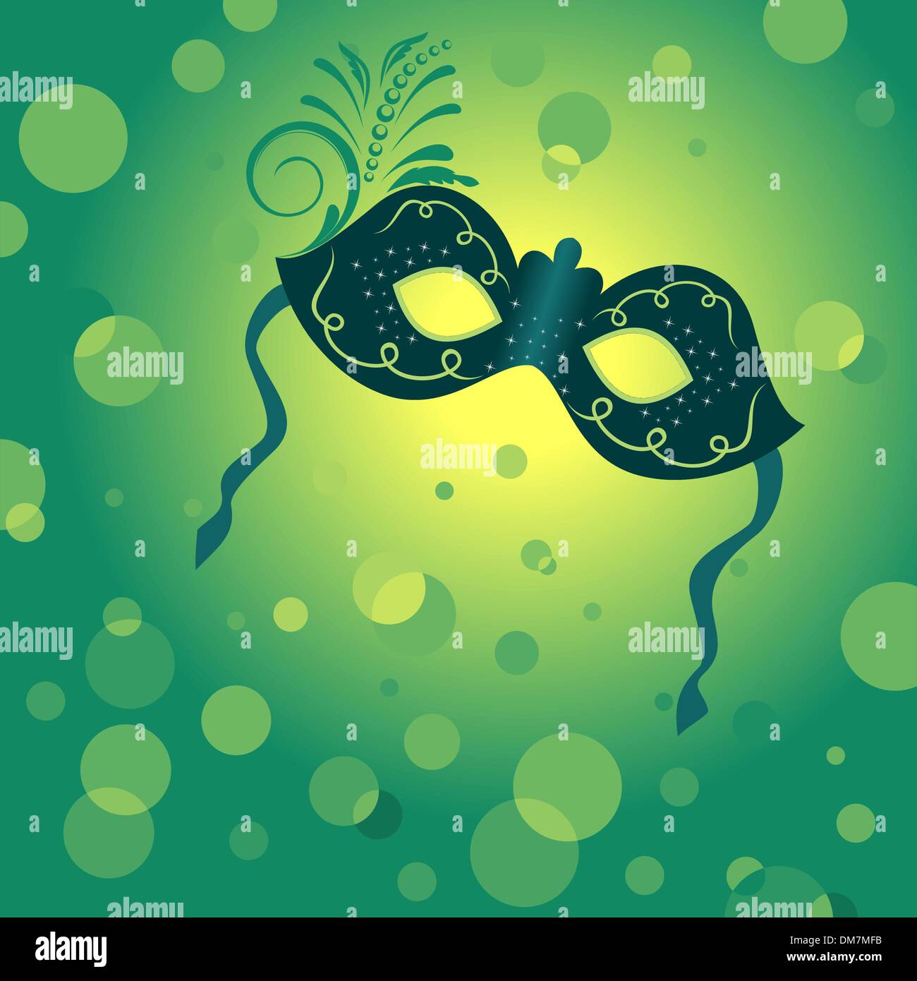 Maschera carnevale venezia dipinto Immagini Vettoriali Stock - Alamy