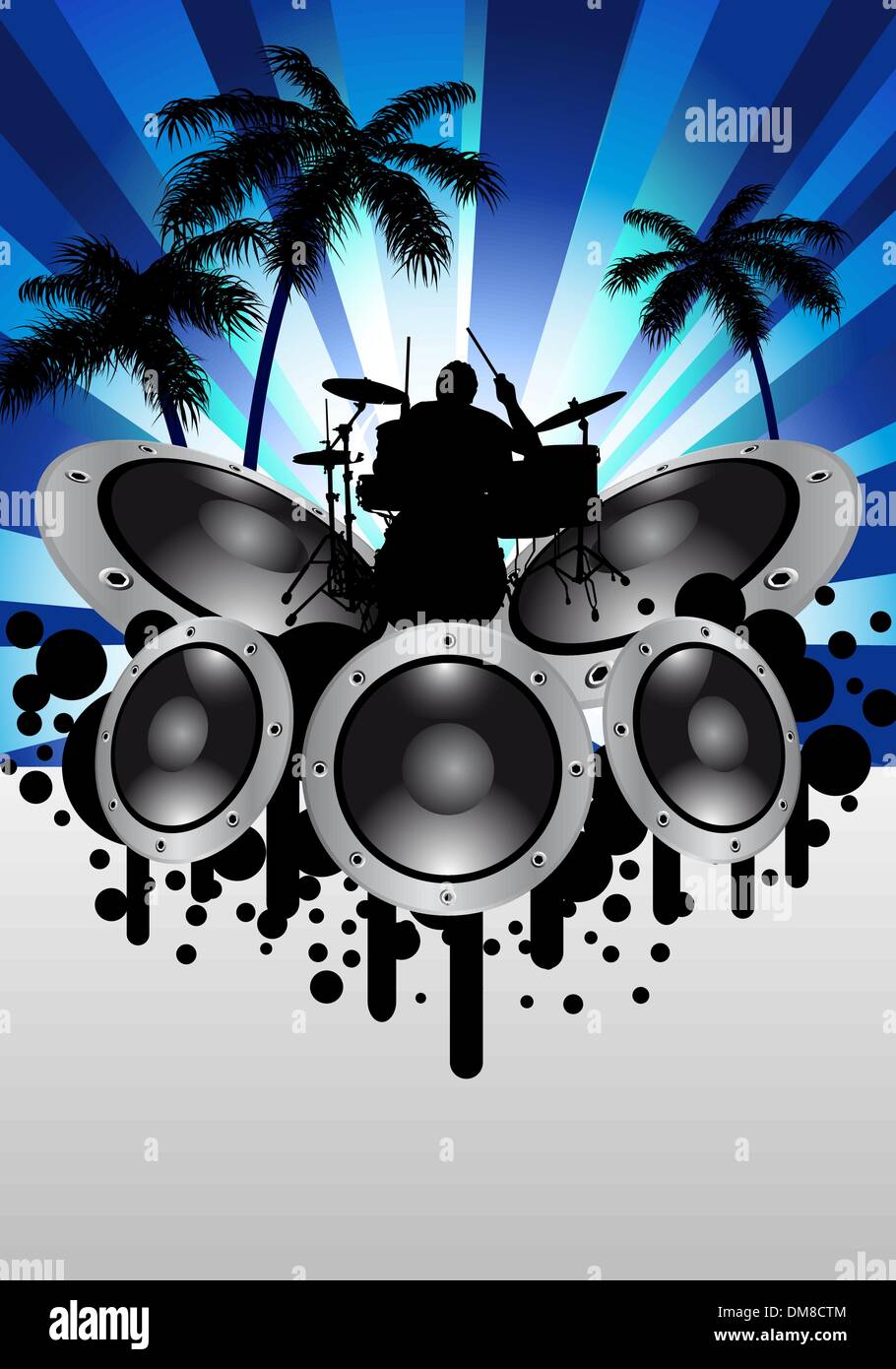 Band di cantanti rock Immagini Vettoriali Stock - Alamy