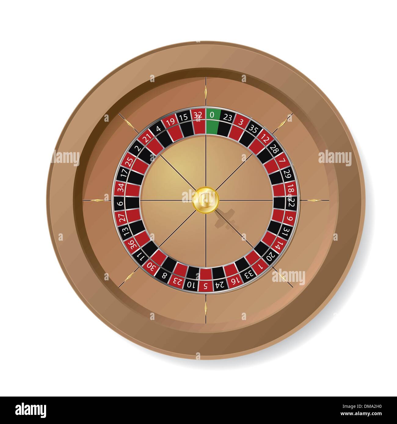 Roulette wheel Immagini Vettoriali Stock - Alamy