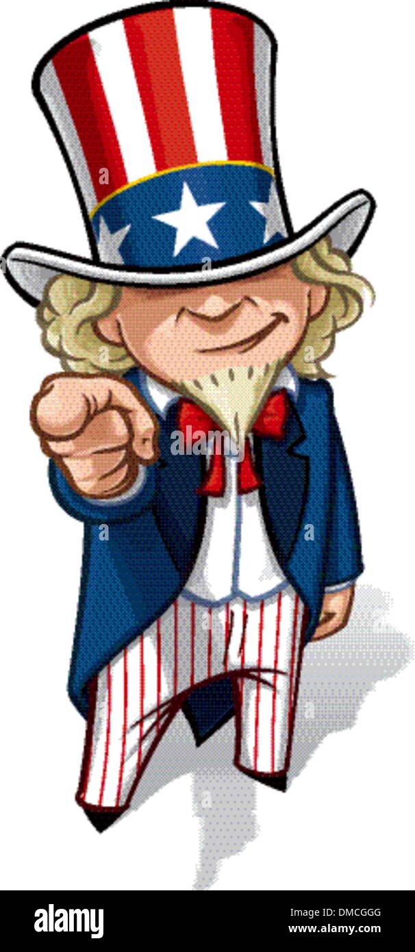 Uncle sam i want you Immagini Vettoriali Stock - Alamy