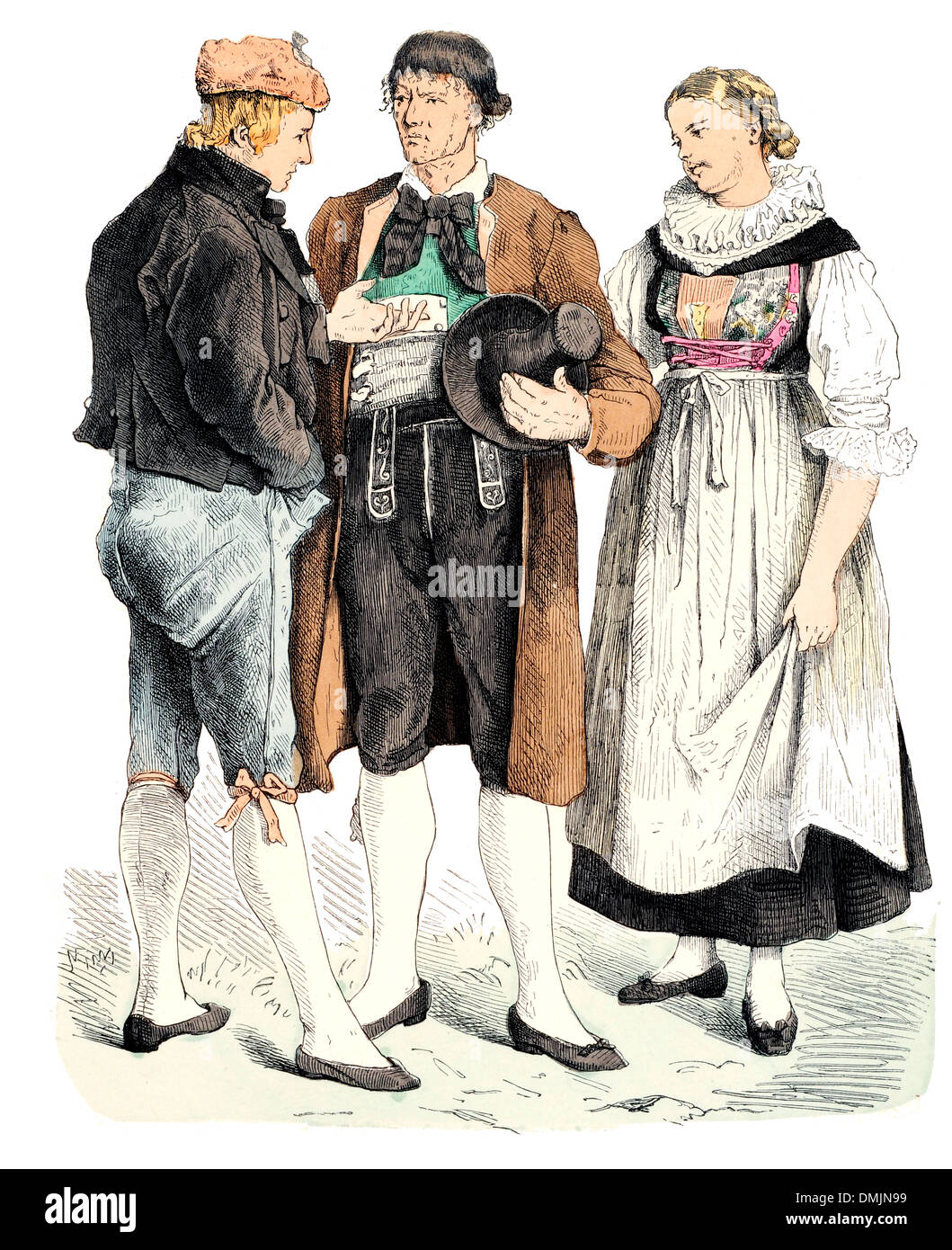 Costumi tradizionali austriaci immagini e fotografie stock ad alta ...