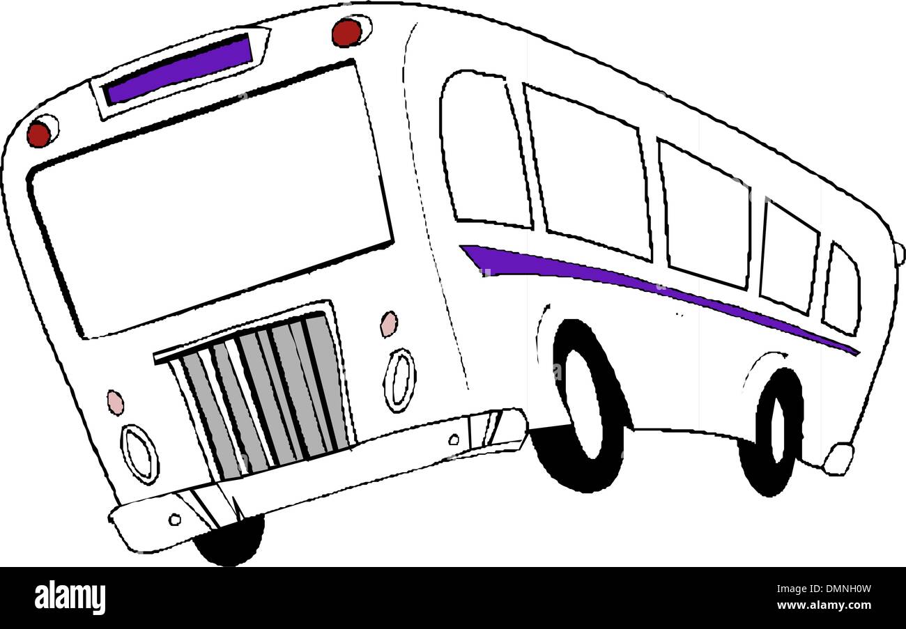 Airport bus Immagini Vettoriali Stock - Alamy