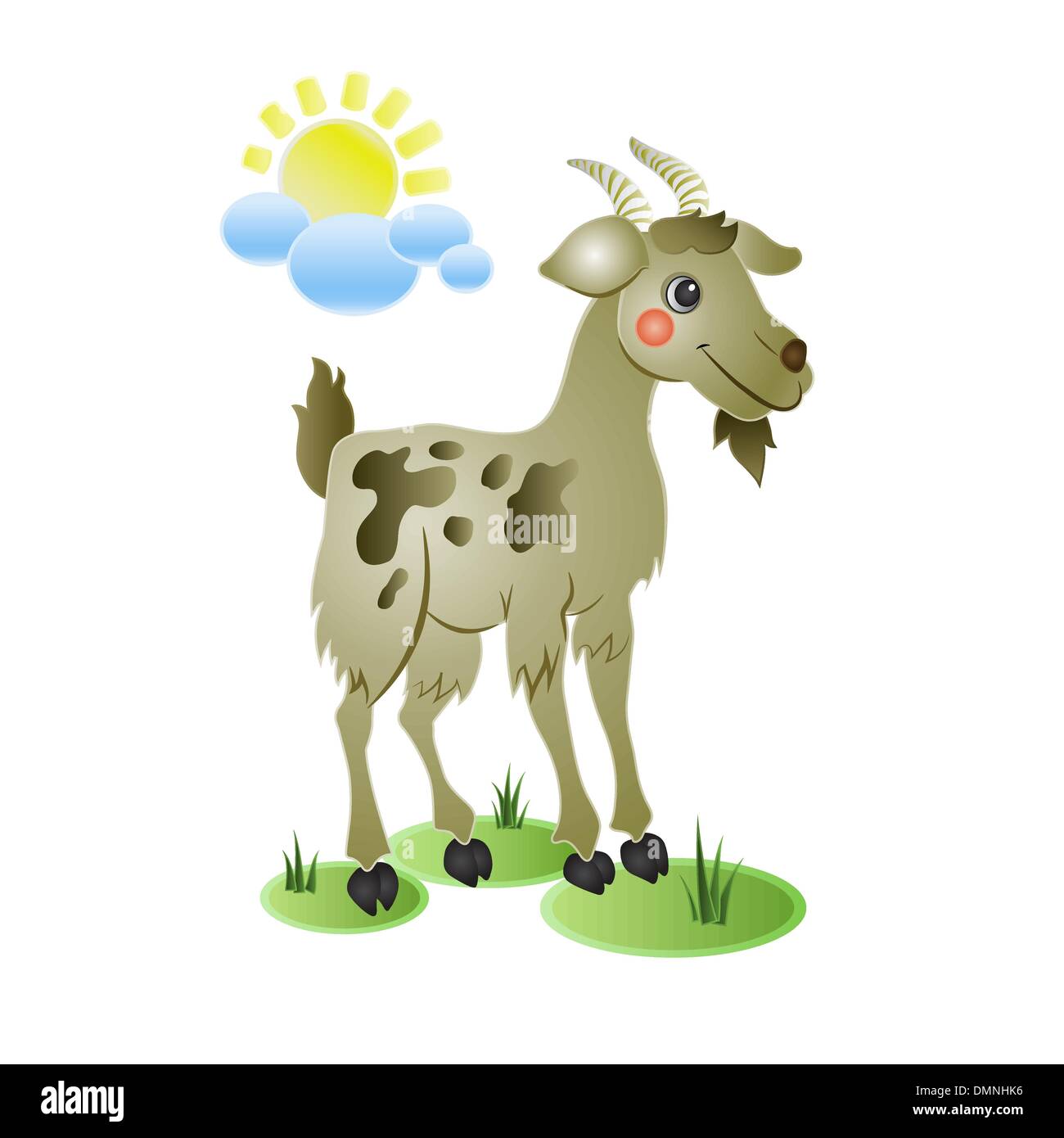 Capra animale Immagini Vettoriali Stock - Pagina 2 - Alamy