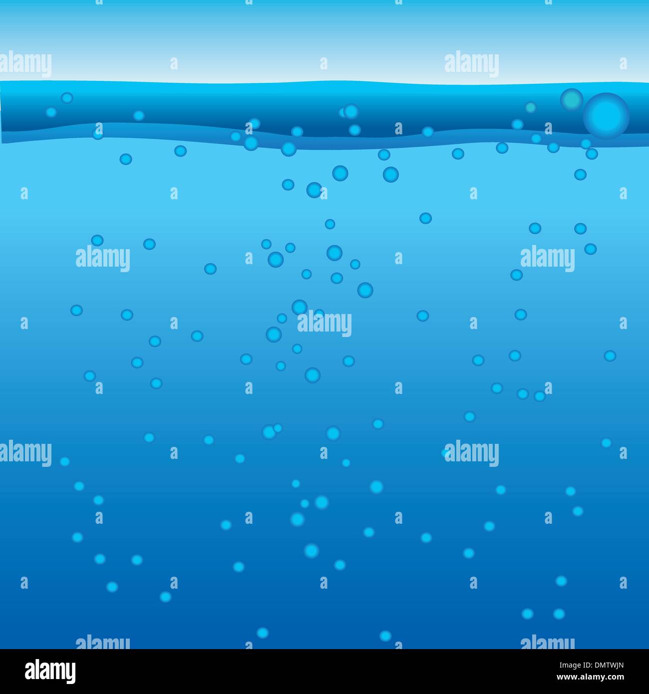 Acqua blu Immagini Vettoriali Stock - Alamy