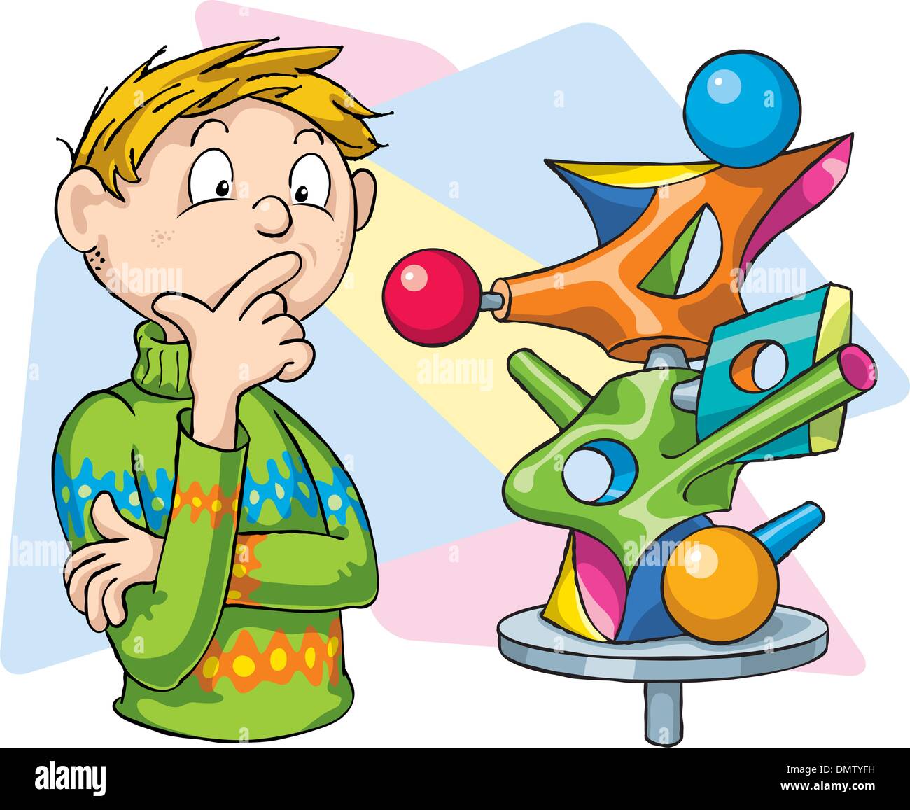 La galleria di arte moderna Immagini Vettoriali Stock - Alamy