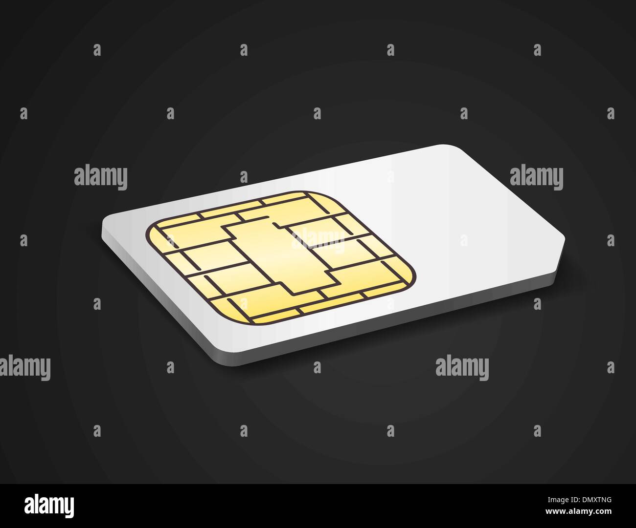 Carta sim Immagini Vettoriali Stock - Alamy