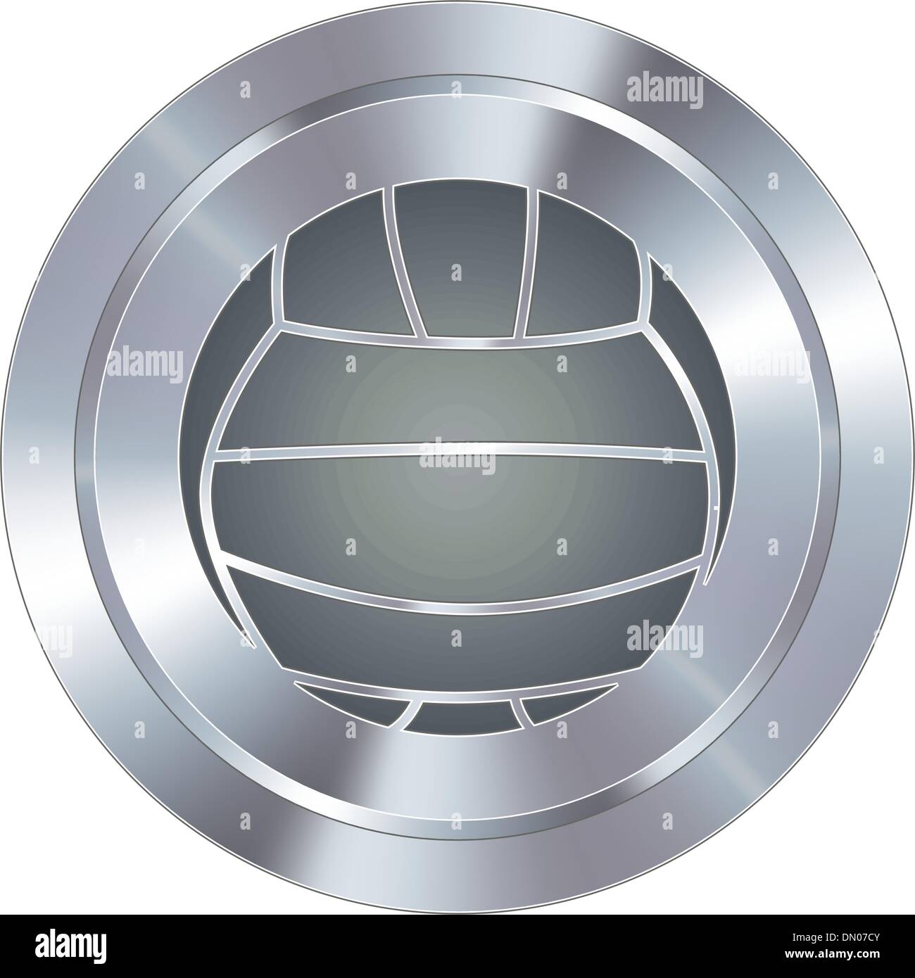 Simbolo di pallavolo Immagini Vettoriali Stock - Alamy