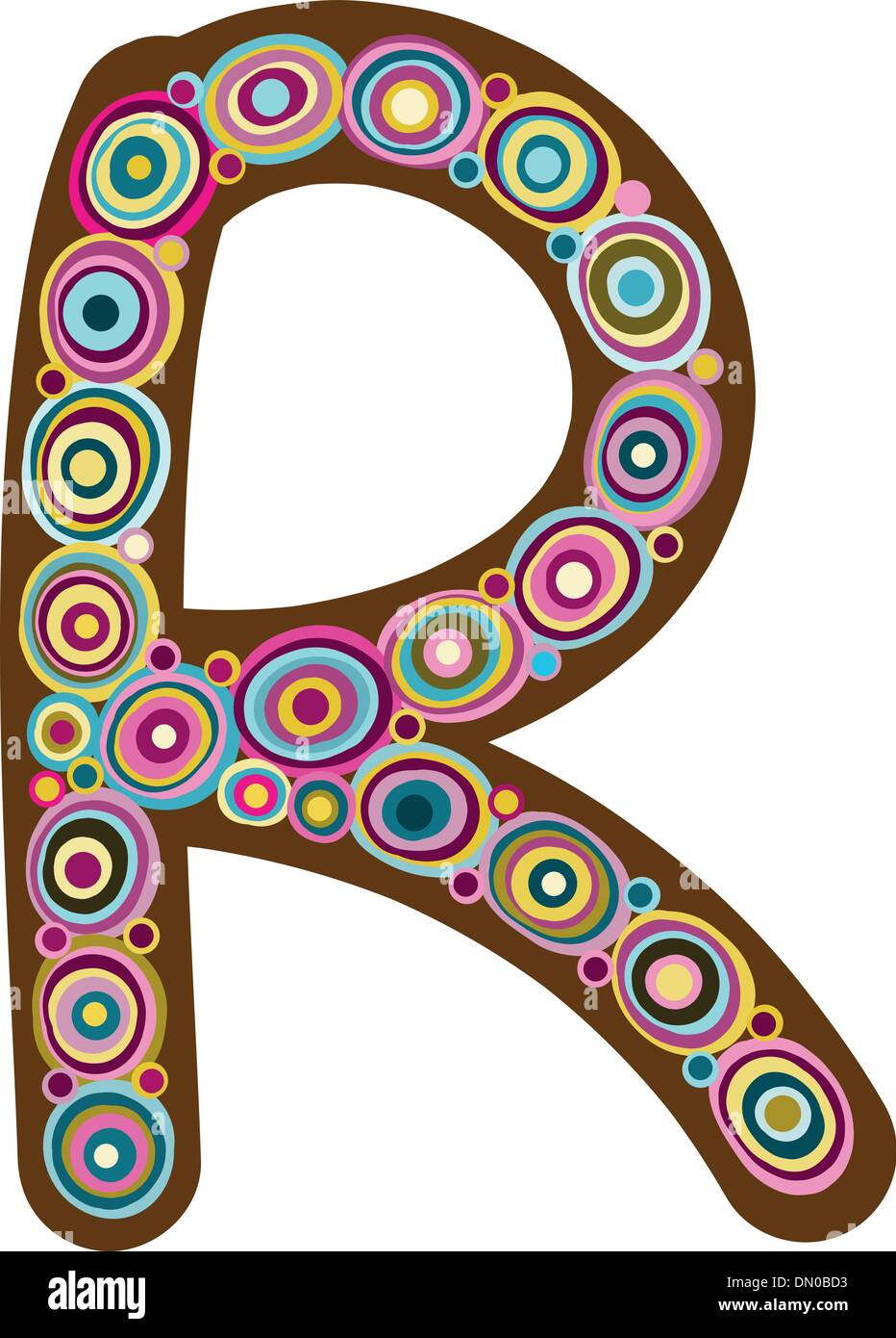 Disegno di lettera r Immagini Vettoriali Stock - Alamy