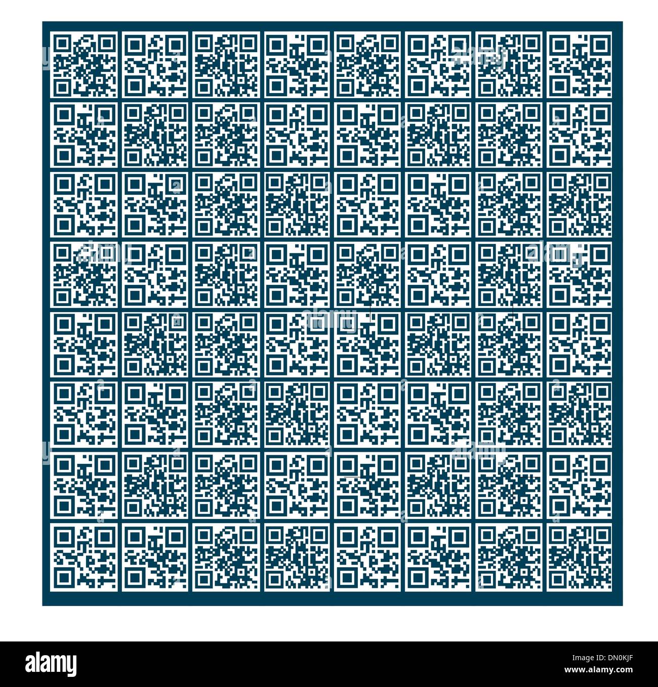 Qr code vector vectors Immagini senza sfondo e Foto Stock ritagliate ...