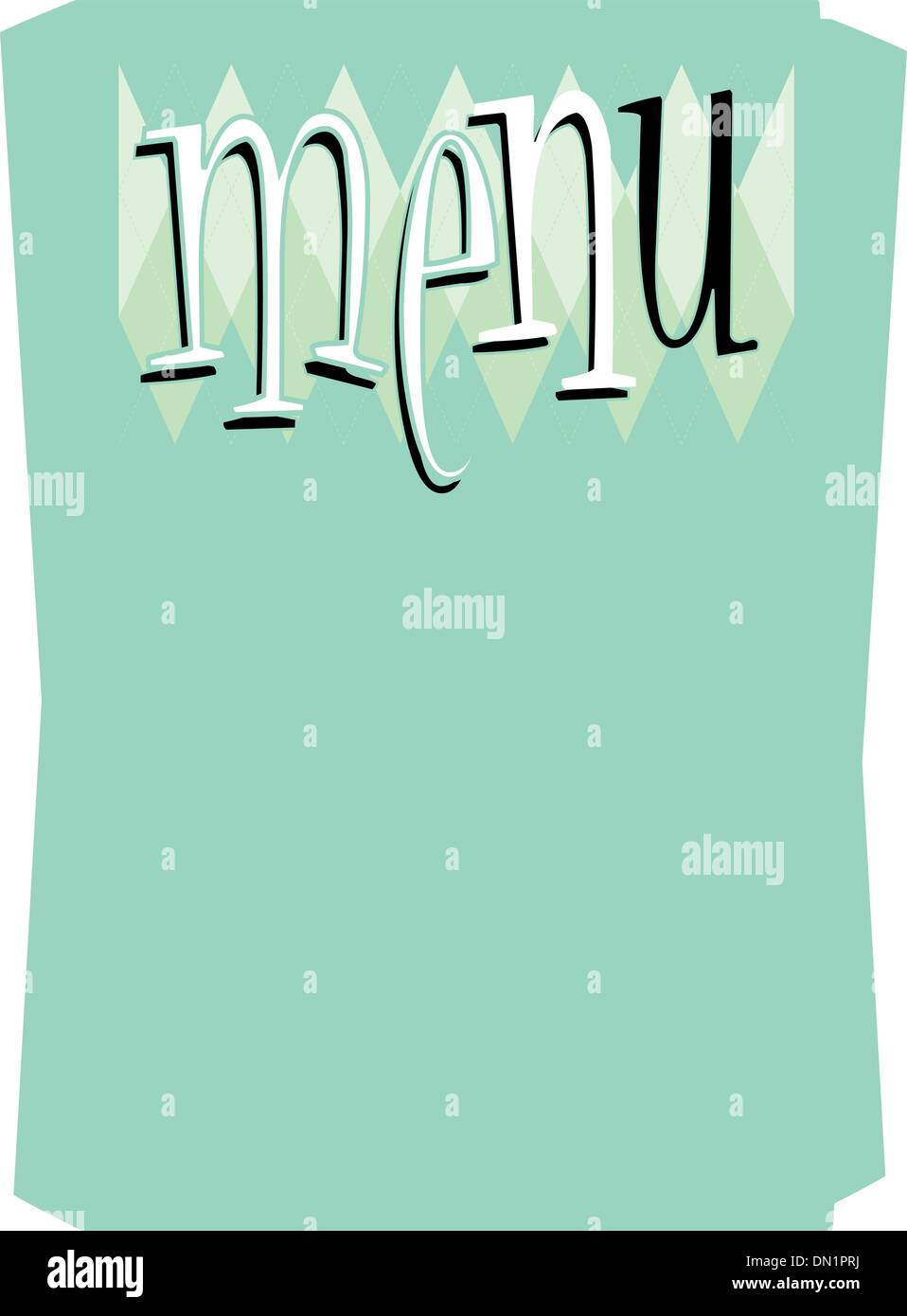 Menu background Immagini Vettoriali Stock - Alamy