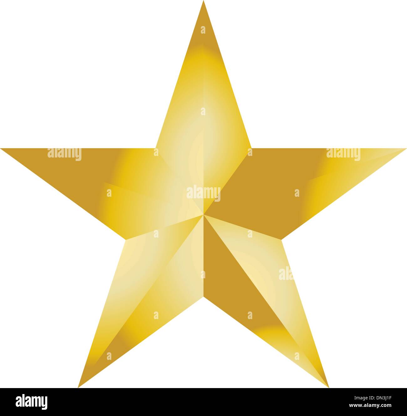 Stellina d'oro Immagini Vettoriali Stock - Alamy