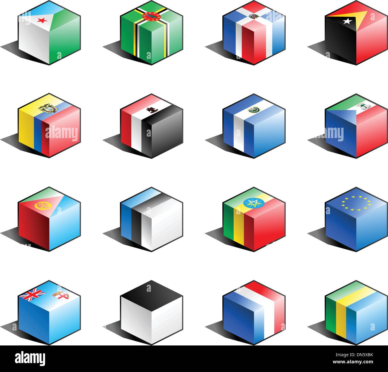 Bandiera ecuador egitto Immagini Vettoriali Stock - Alamy