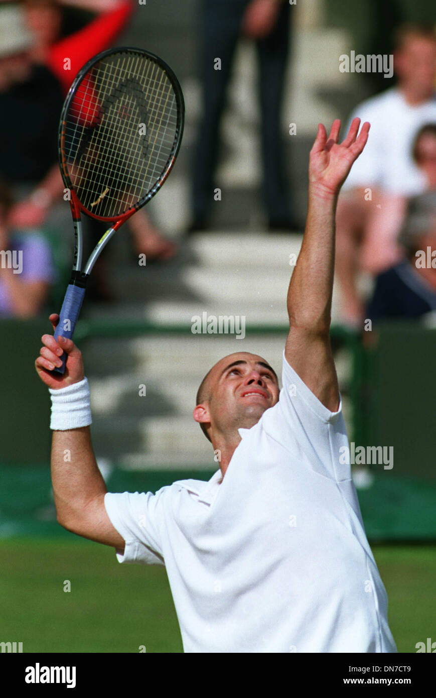 Wimbledon andre agassi immagini e fotografie stock ad alta risoluzione ...