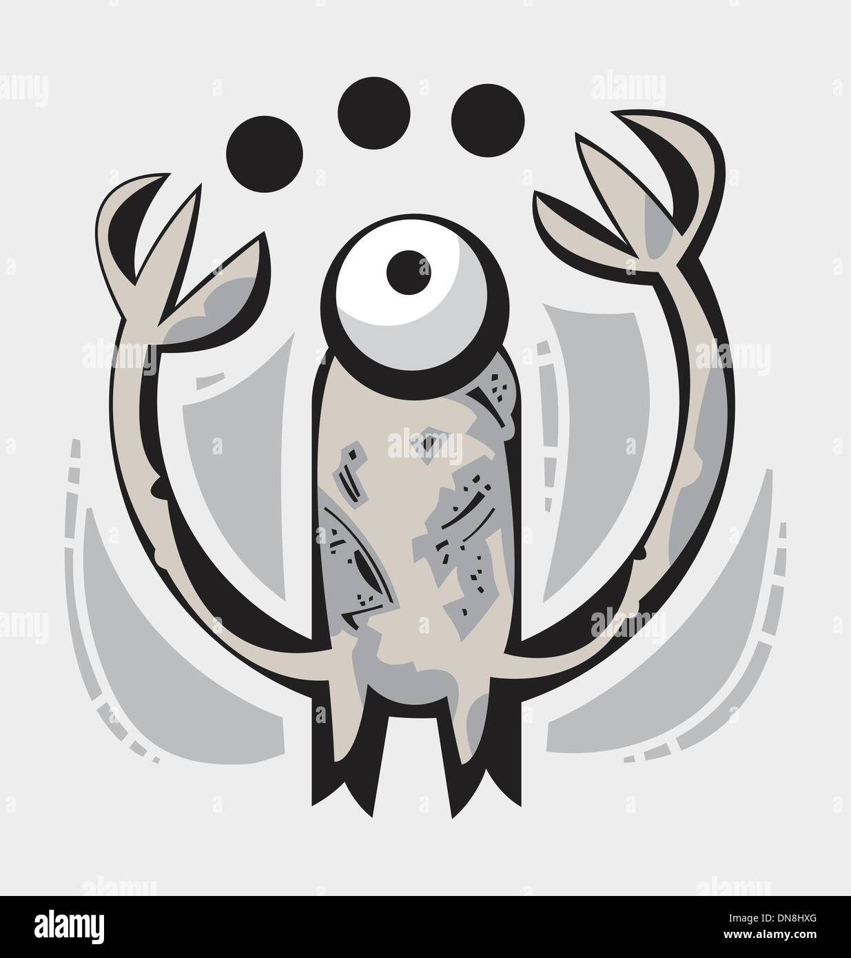 Disegno Mostro Immagini Vettoriali Stock - Alamy