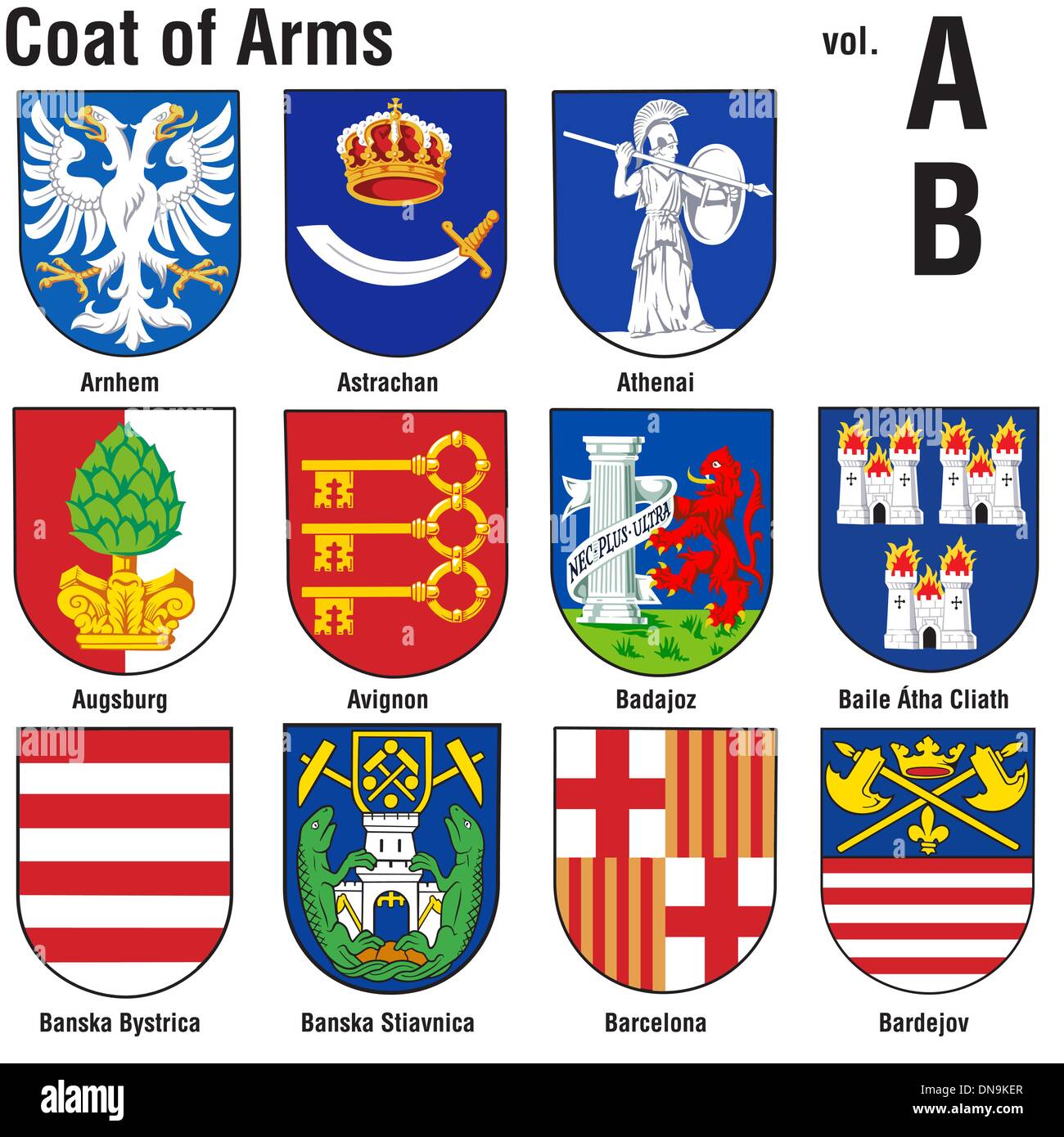Stemma araldico medievale Immagini Vettoriali Stock - Pagina 2 - Alamy