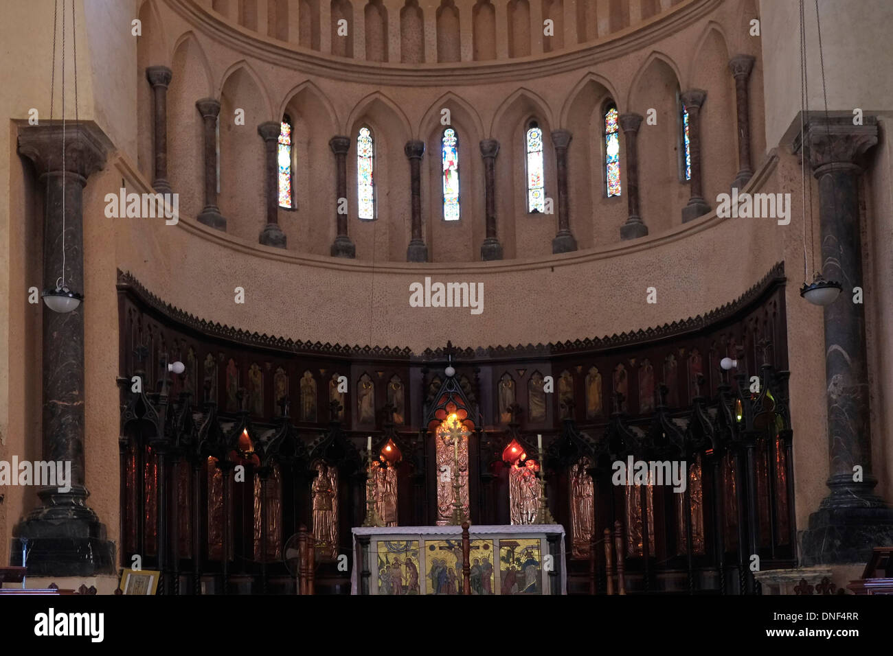 L'abside della cattedrale anglicana Cristo Chiesa (o Chiesa di Cristo ...