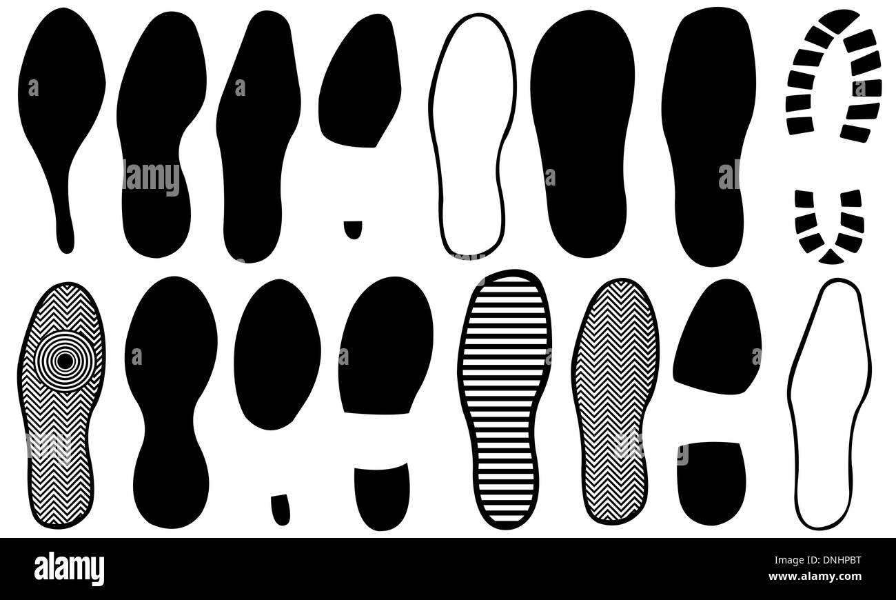 Suole di scarpe Foto e Immagini Stock in Bianco e Nero - Alamy