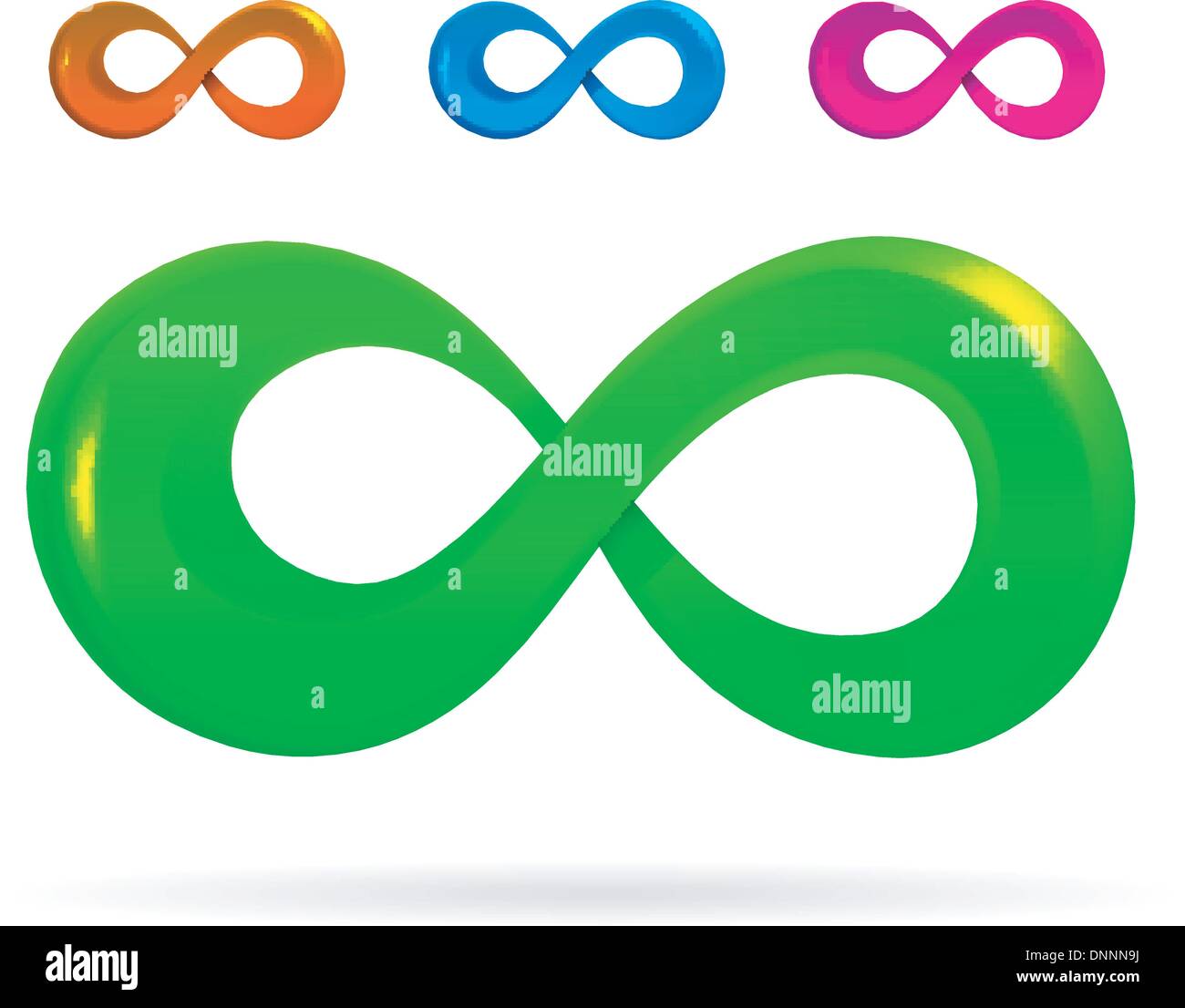 Simbolo dell'infinito Immagini Vettoriali Stock - Alamy