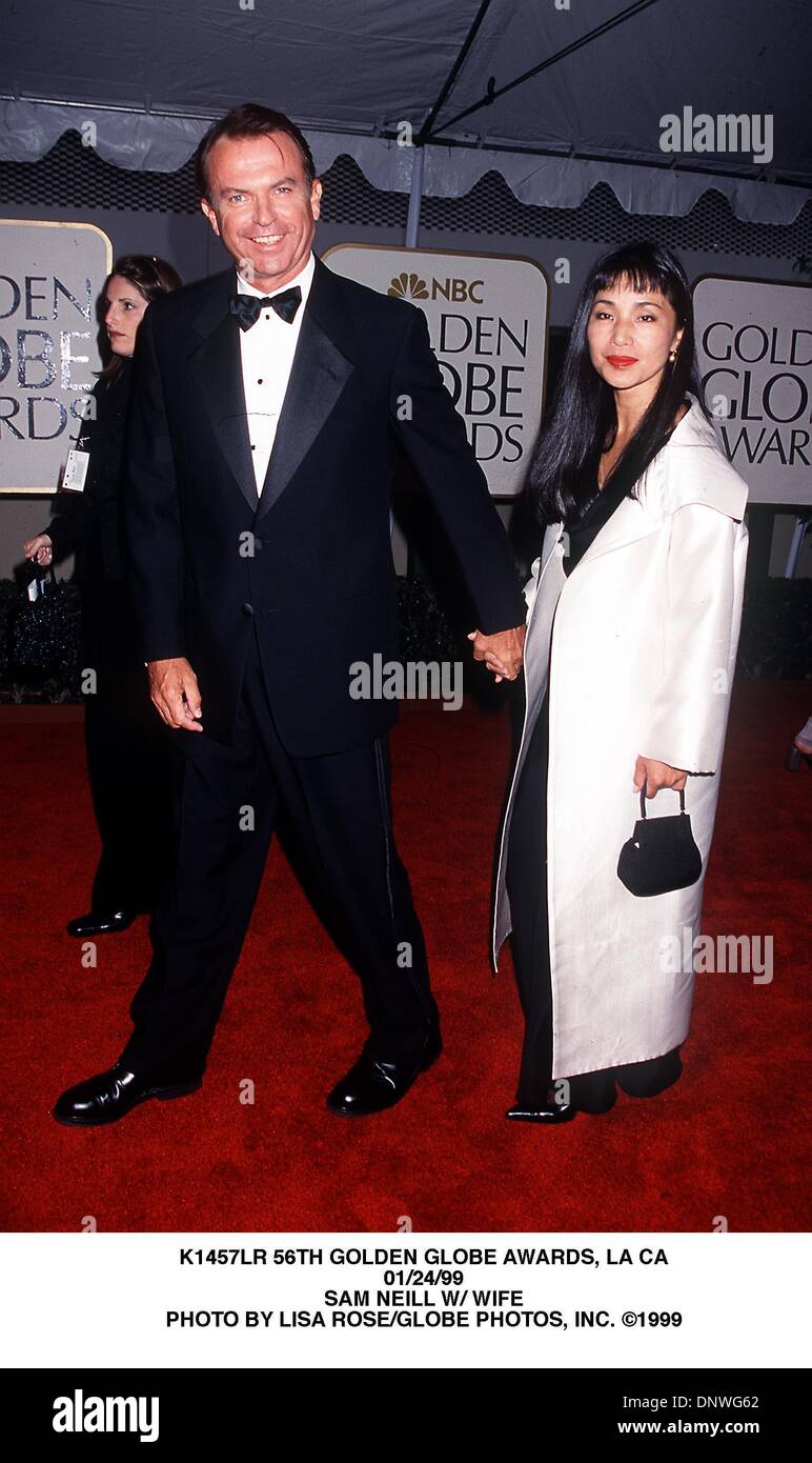 Sam neill wife immagini e fotografie stock ad alta risoluzione - Alamy