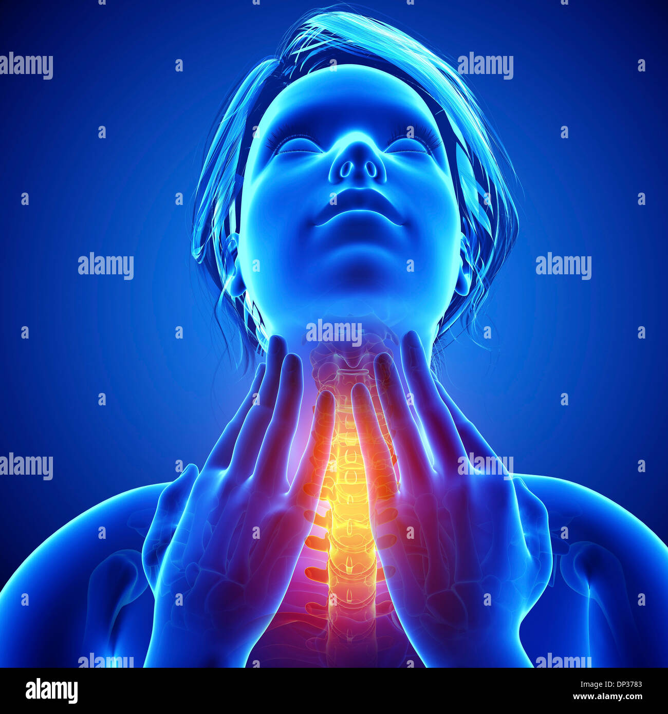 Radiografia anormale del collo immagini e fotografie stock ad alta ...