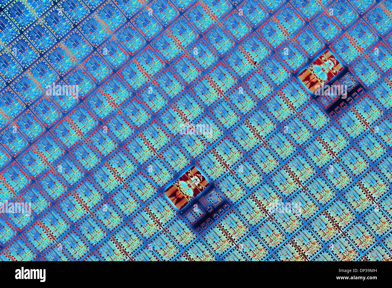 Semiconductor wafer immagini e fotografie stock ad alta risoluzione - Alamy