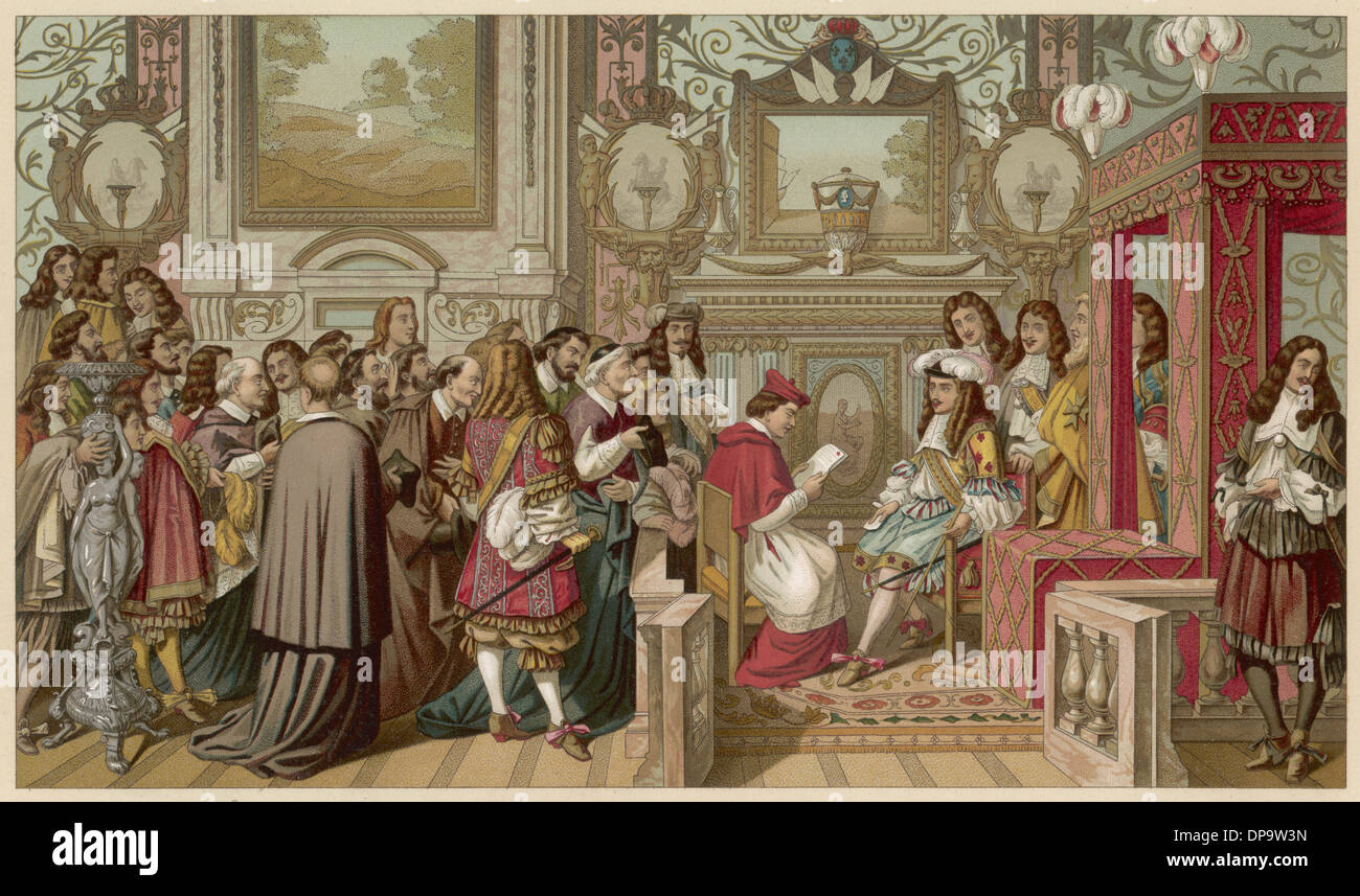 Francia Luigi Xiv Corte Immagini e Fotos Stock - Alamy