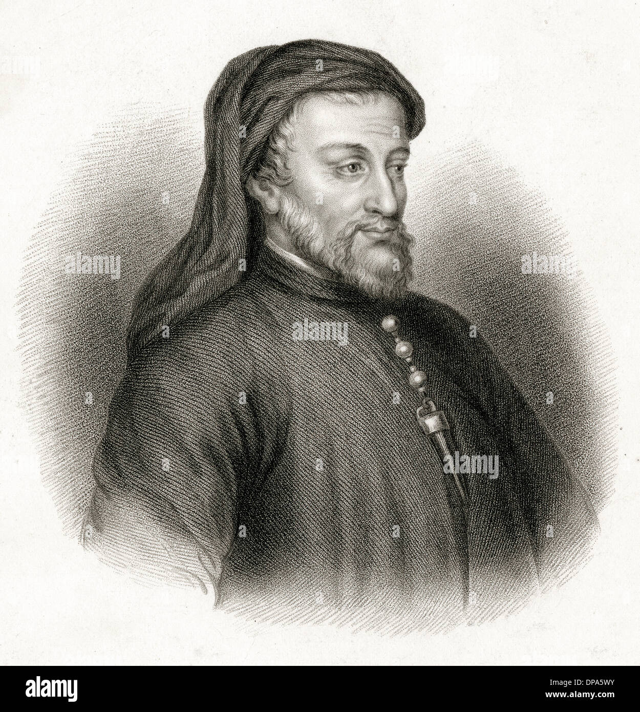 Geoffrey chaucer the canterbury immagini e fotografie stock ad alta ...