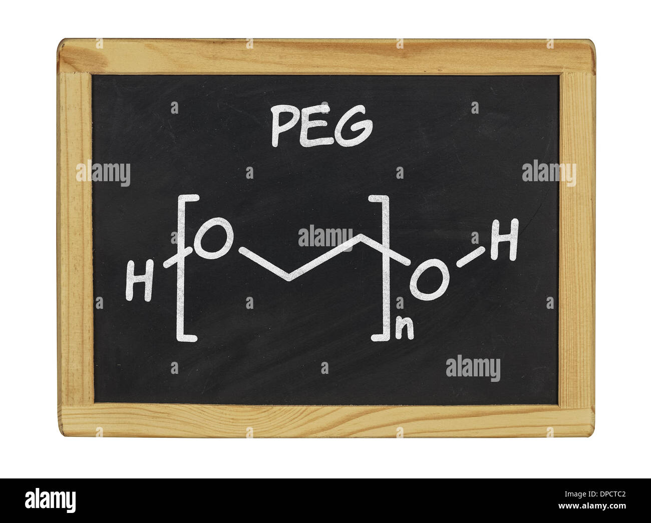 Struttura chimica del polietilenglicole immagini e fotografie stock ad ...