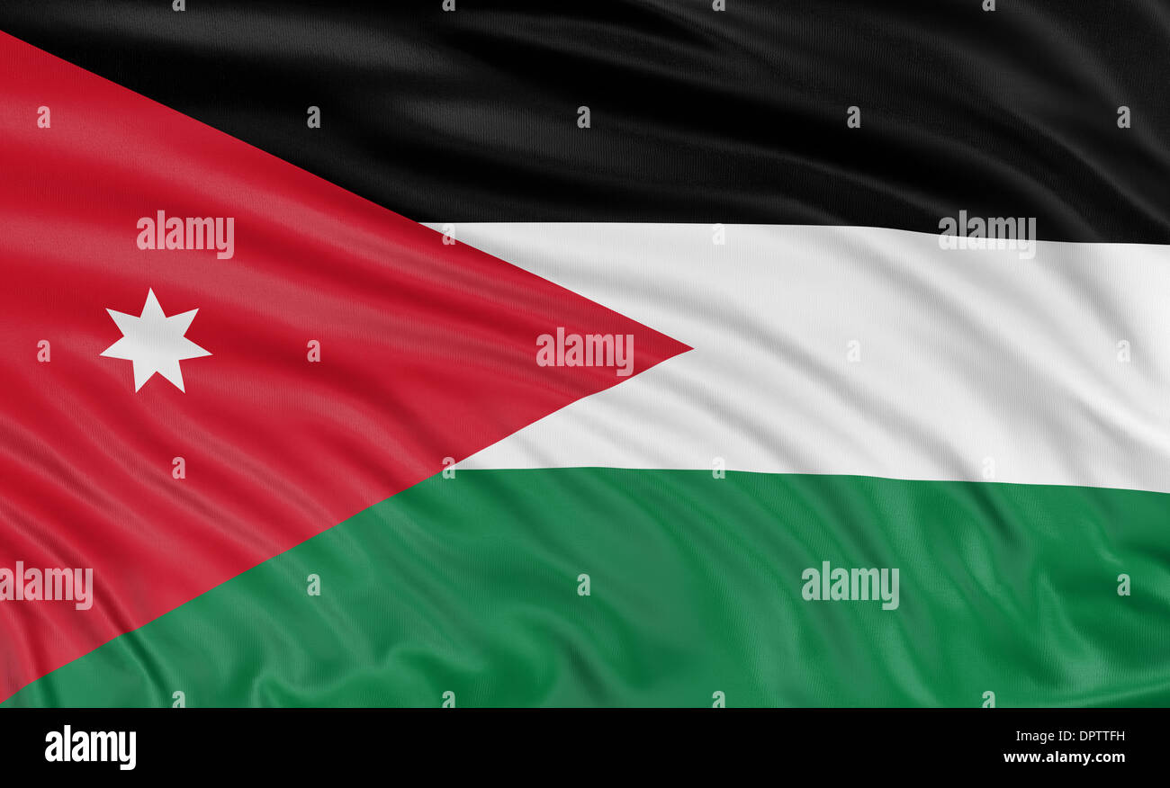 Jordan flag immagini e fotografie stock ad alta risoluzione - Alamy